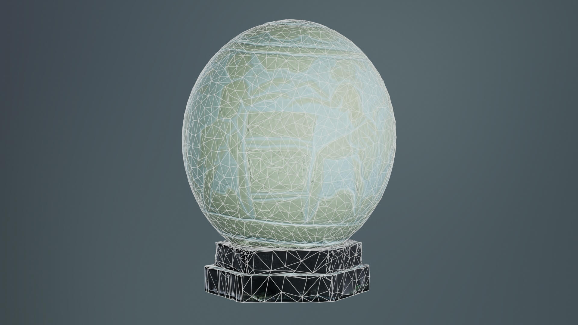Decorated Egg - 3D Model by Polygonal Miniatures