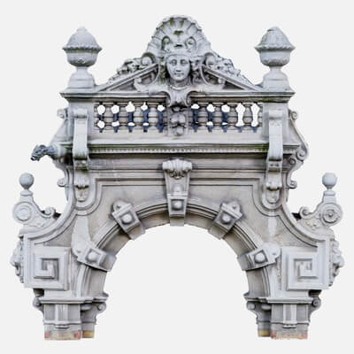 Door Head 02 - 3D Model by Polygonal Miniatures