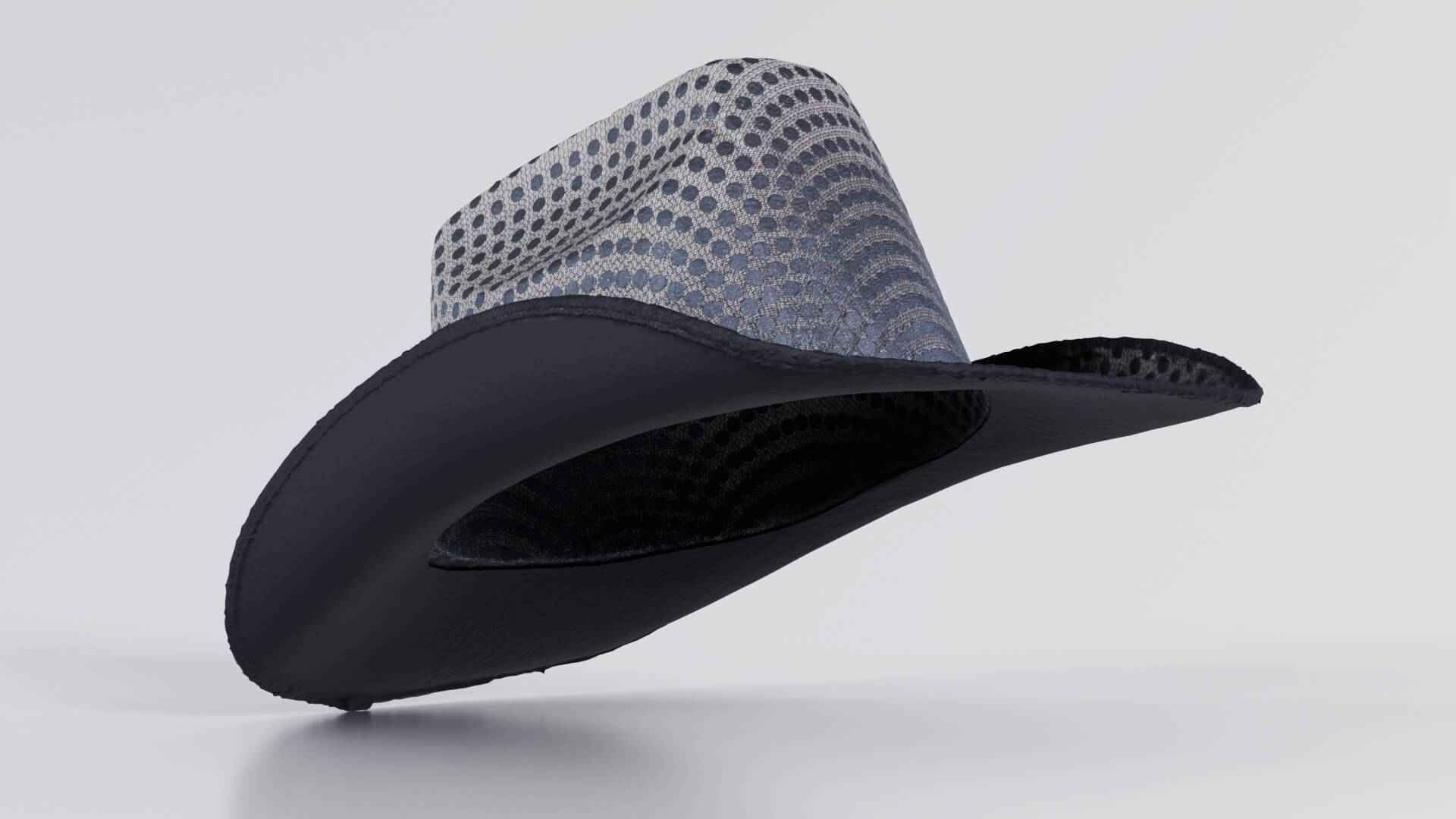 Dot Cowboy Hat - 3D Model by Polygonal Miniatures