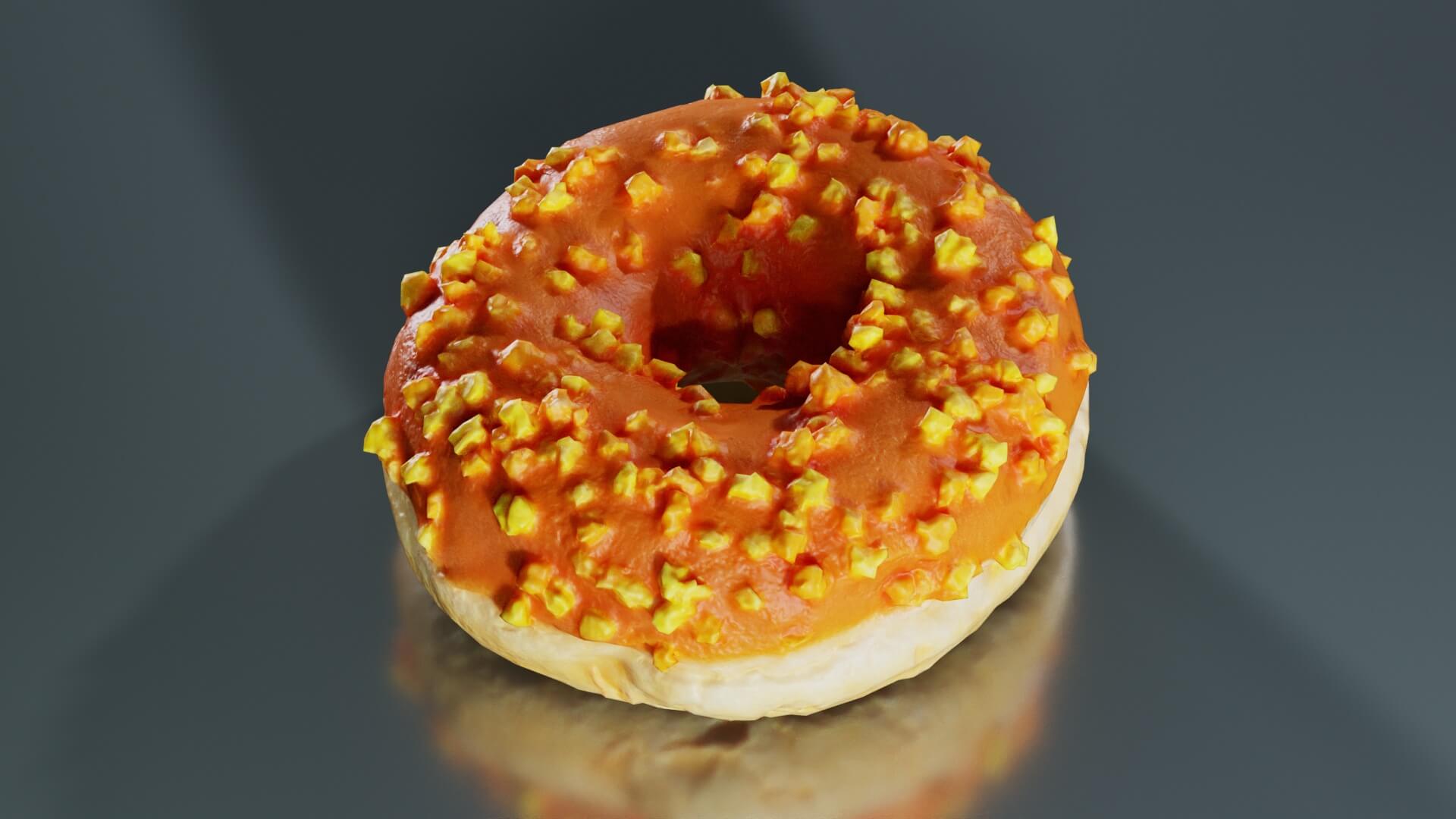 Dual Donut - 3D Model by Polygonal Miniatures