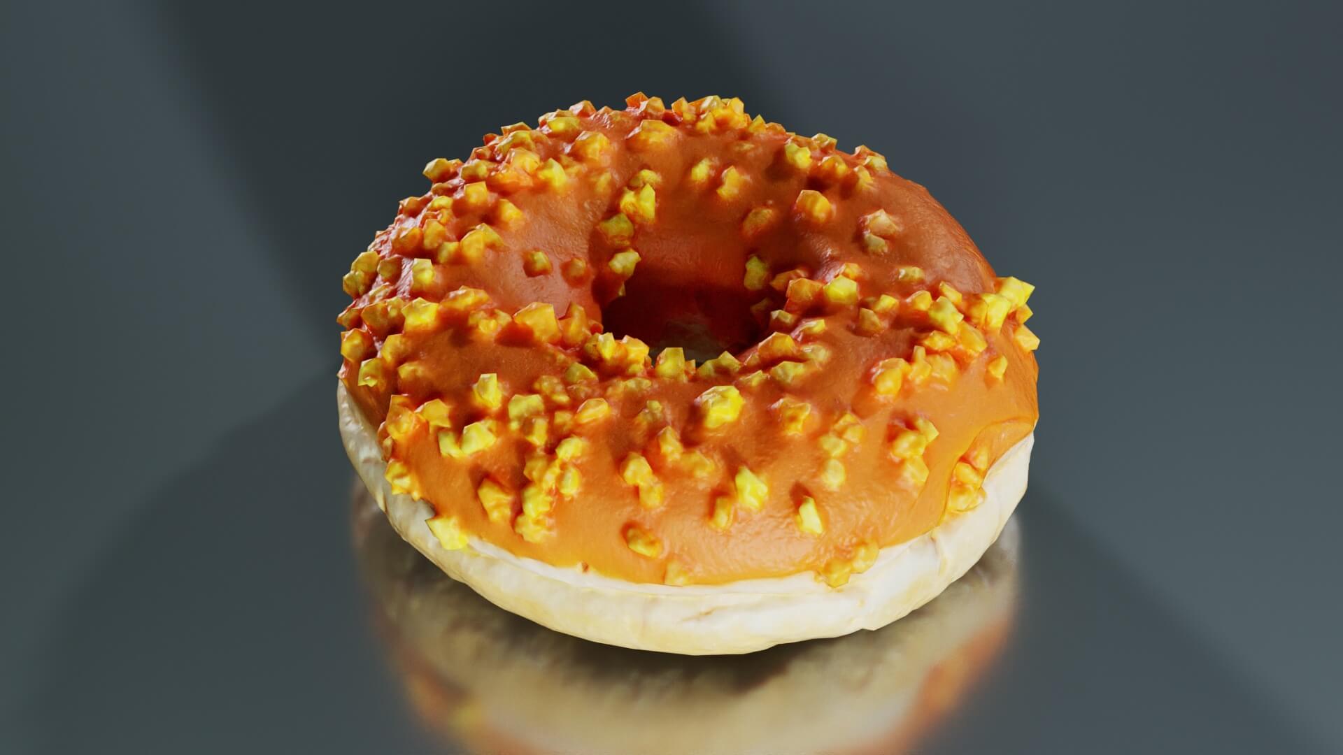Dual Donut - 3D Model by Polygonal Miniatures