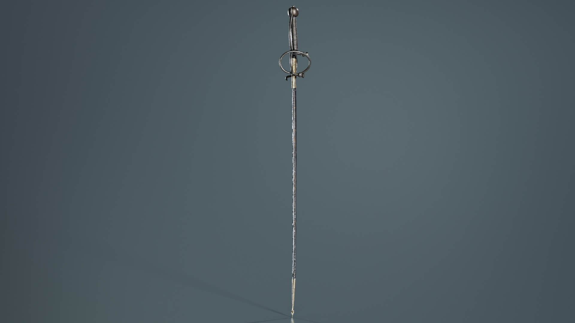 Epee Sword - 3D Model by Polygonal Miniatures