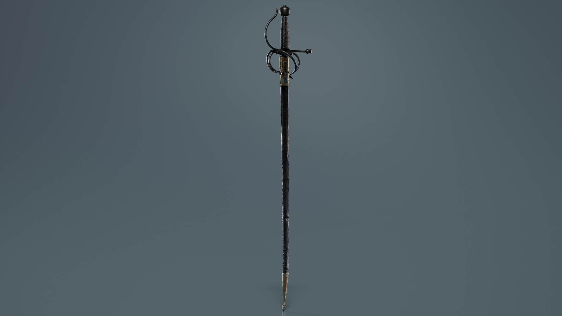 Epee Sword - 3D Model by Polygonal Miniatures