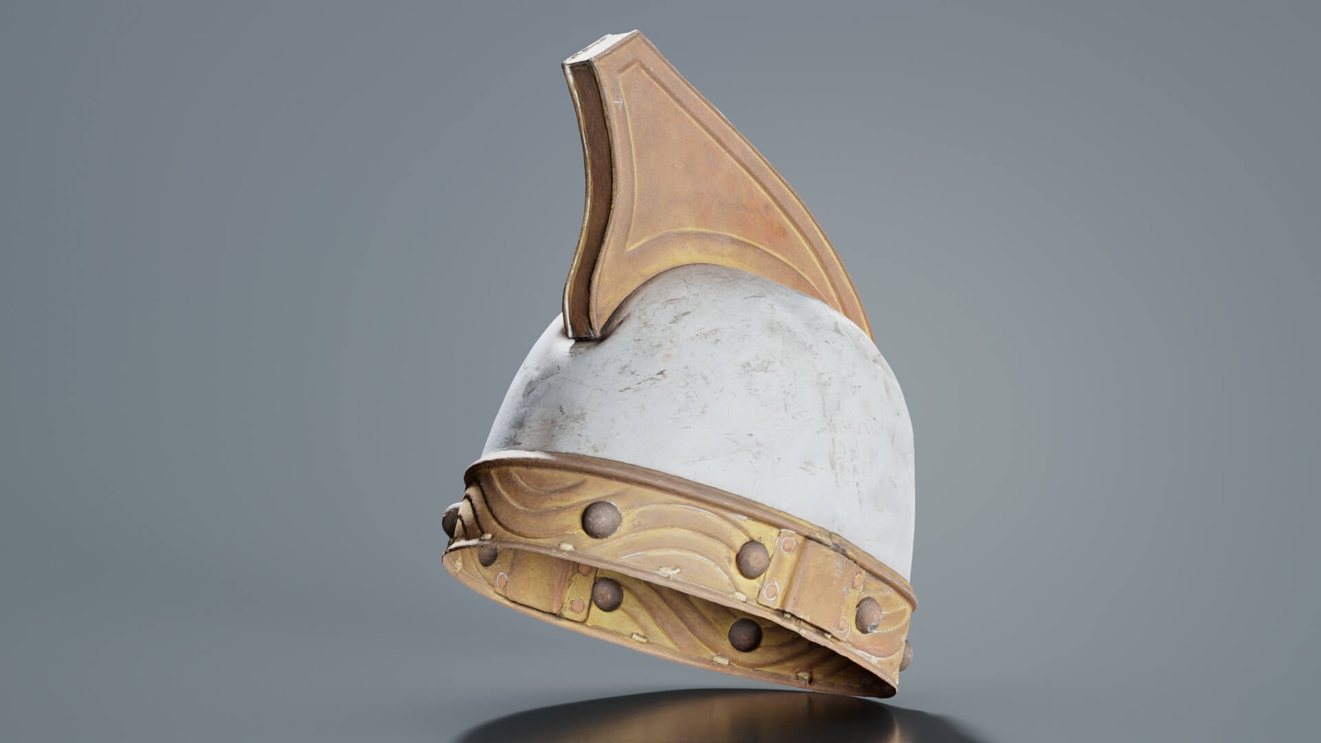 Fin Helmet - 3D Model by Polygonal Miniatures