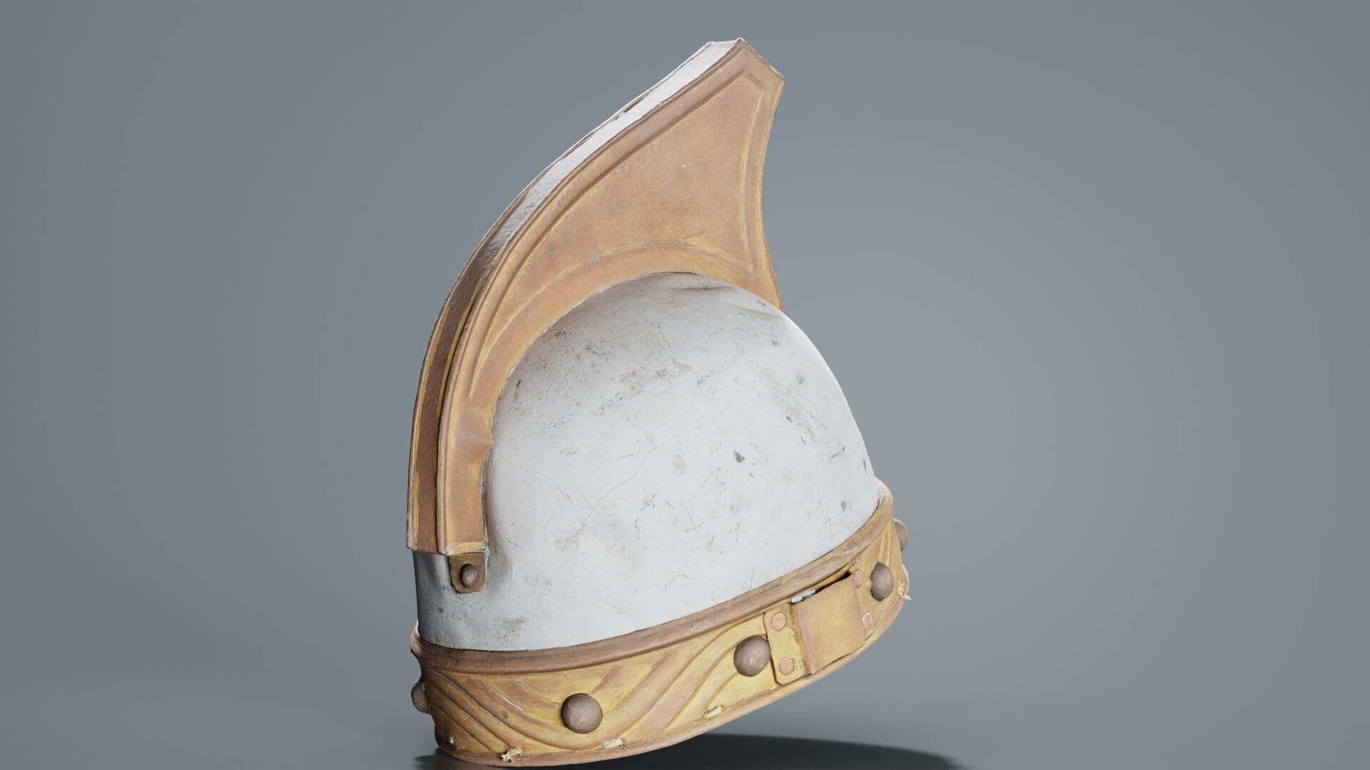 Fin Helmet - 3D Model by Polygonal Miniatures