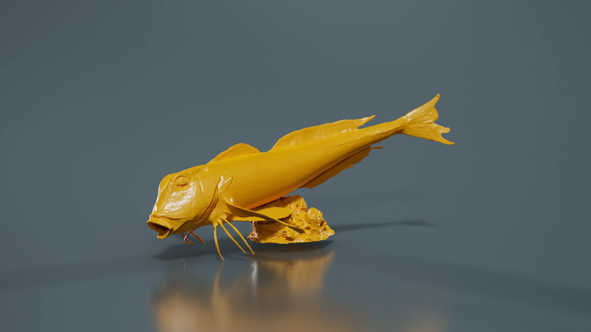 Pisces Type Fish - 3D Model by Polygonal Miniatures