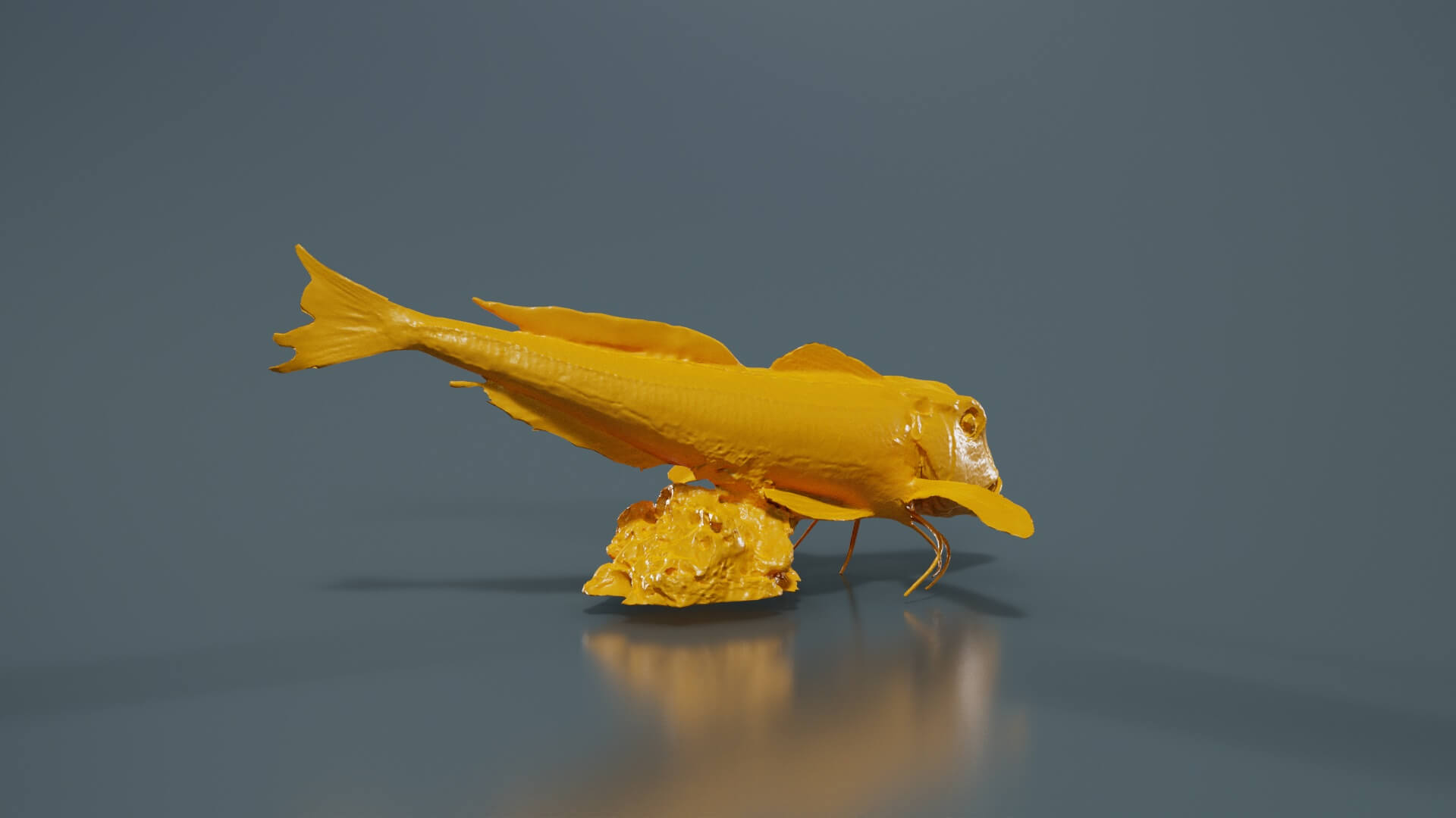 Pisces Type Fish - 3D Model by Polygonal Miniatures