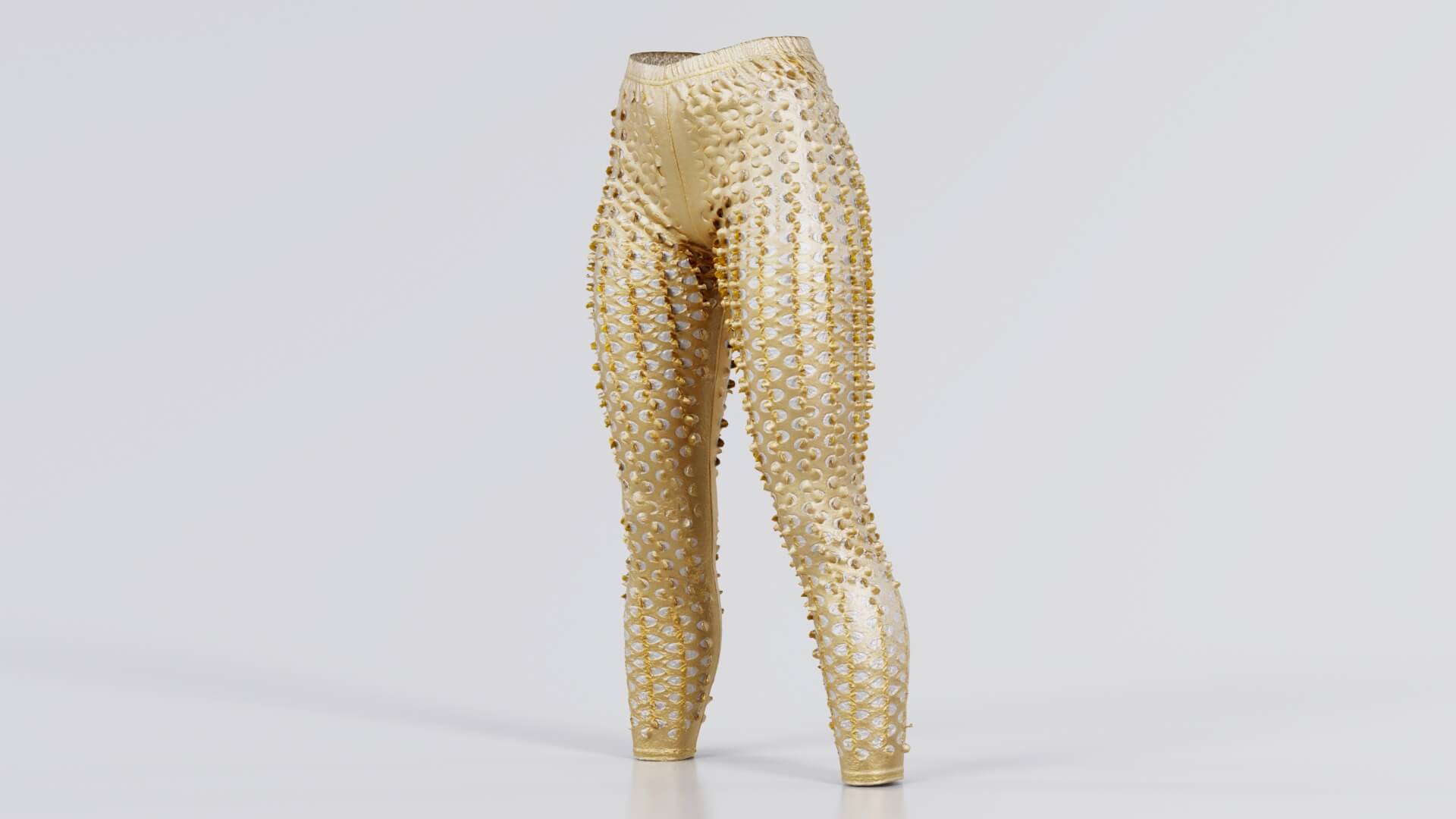 Flared Hole Leggings - 3D Model by Polygonal Miniatures