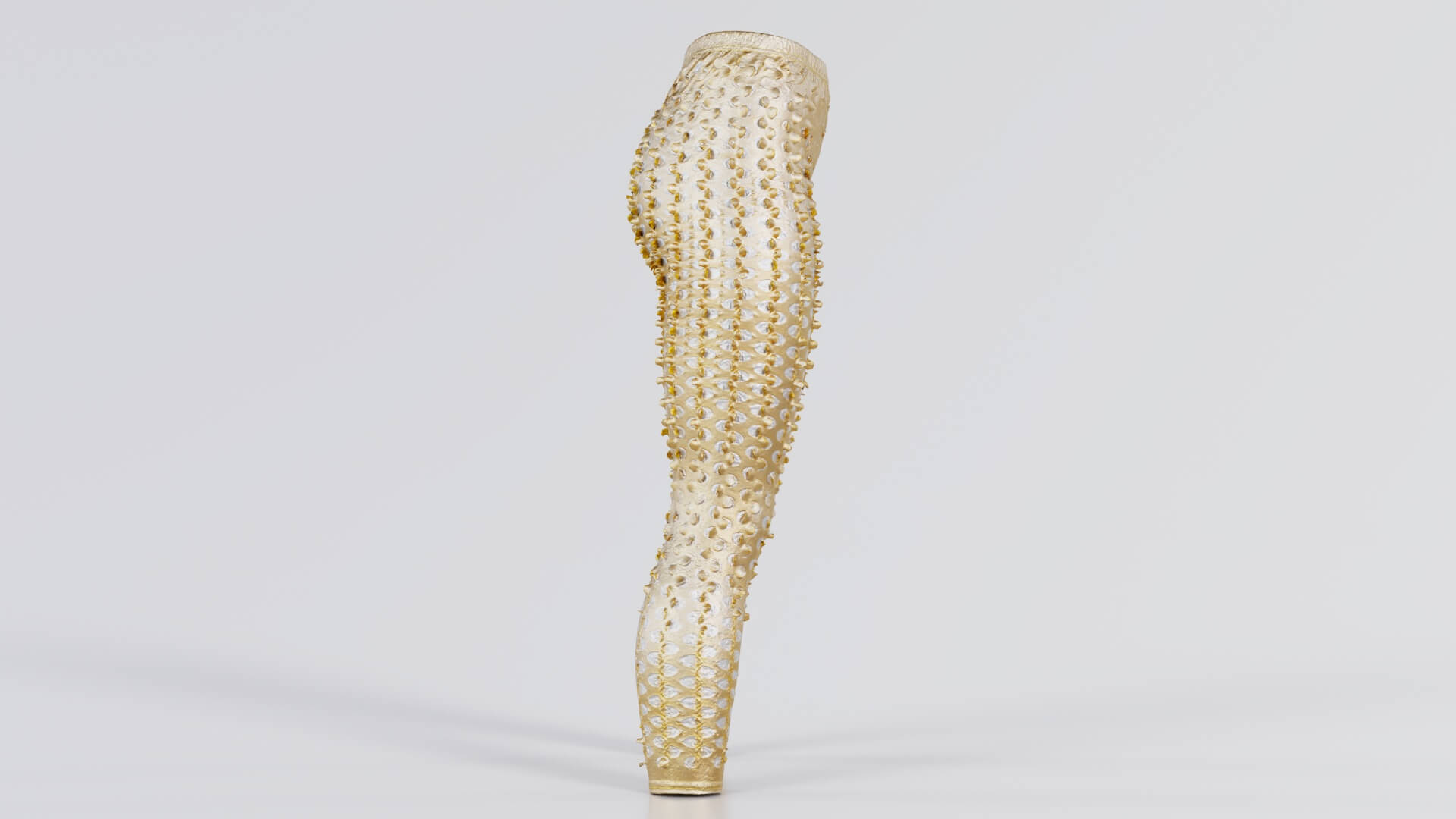 Flared Hole Leggings - 3D Model by Polygonal Miniatures