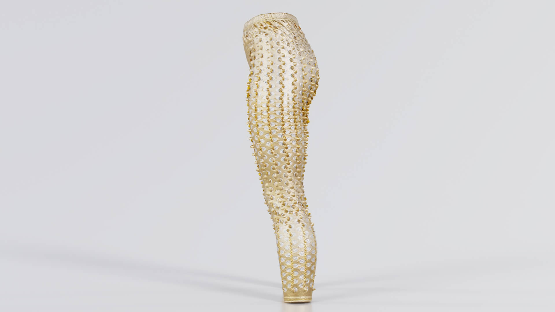 Flared Hole Leggings - 3D Model by Polygonal Miniatures