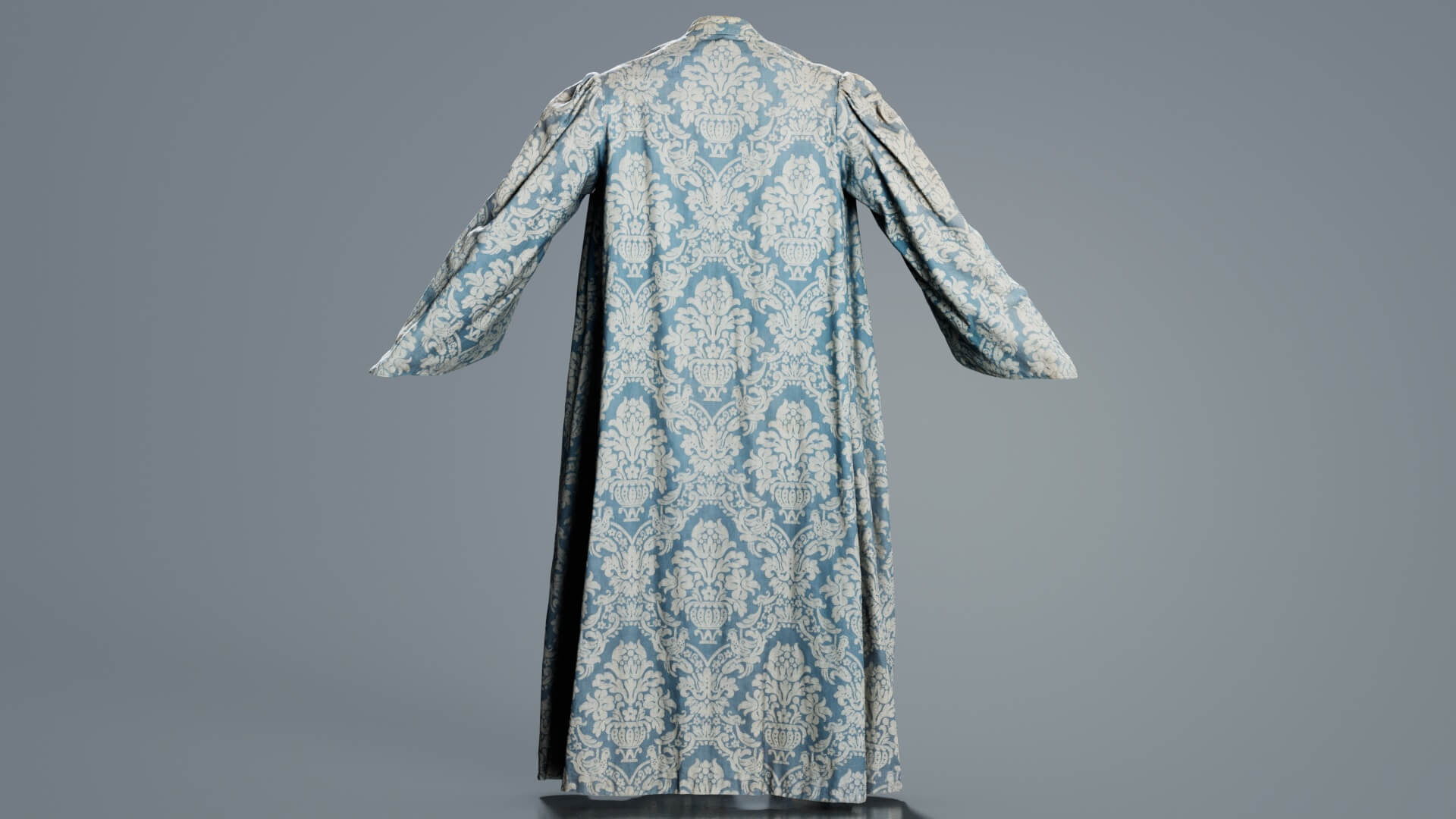 Flowerpot Robe Open - 3D Model by Polygonal Miniatures