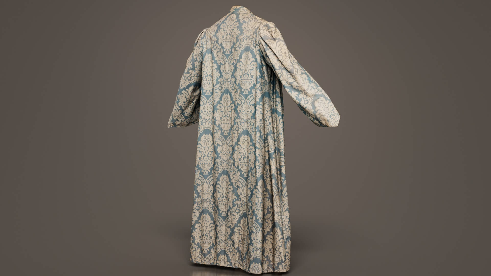 Flowerpot Robe Open - 3D Model by Polygonal Miniatures