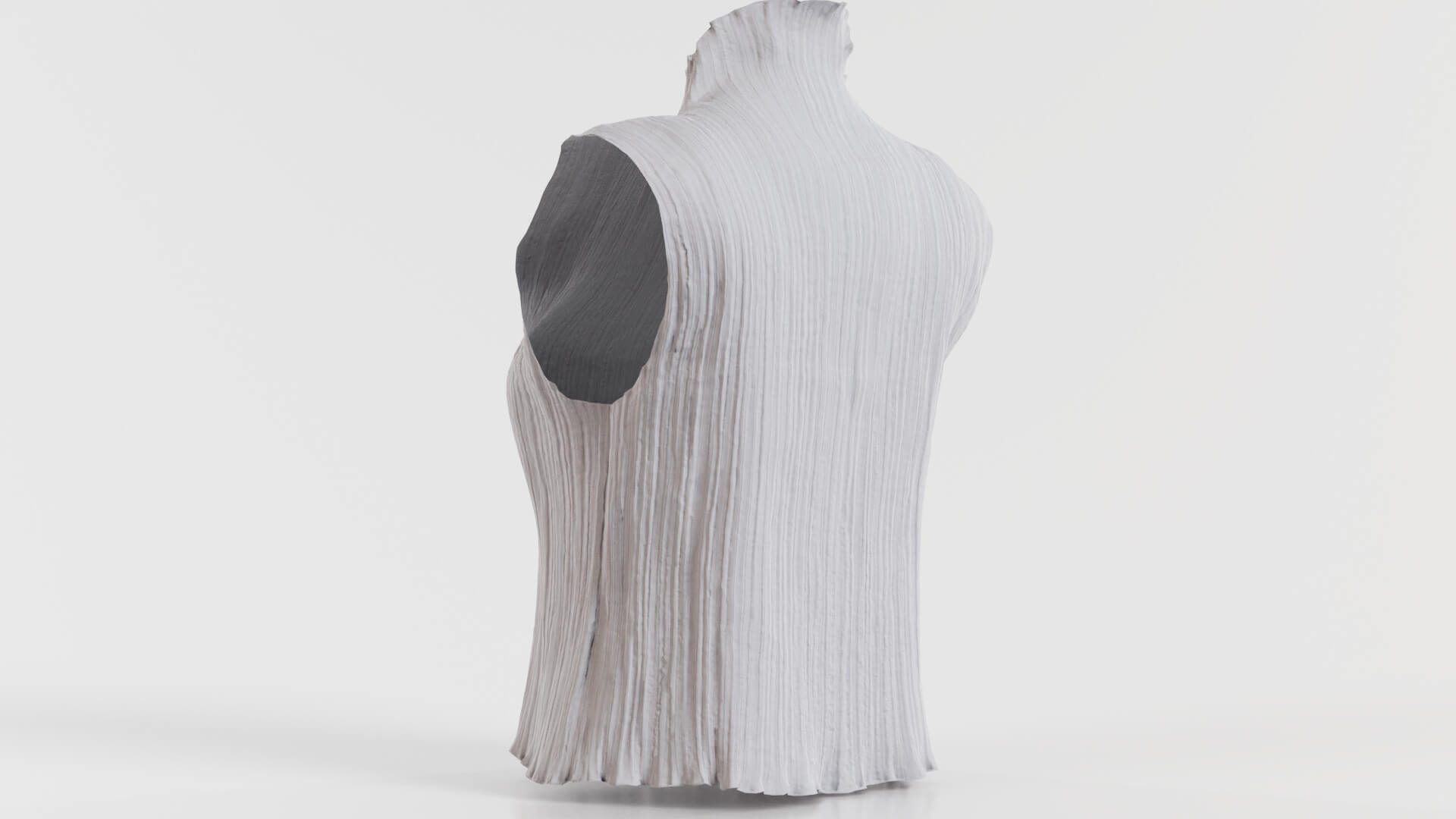 Fragile White Top - 3D Model by Polygonal Miniatures