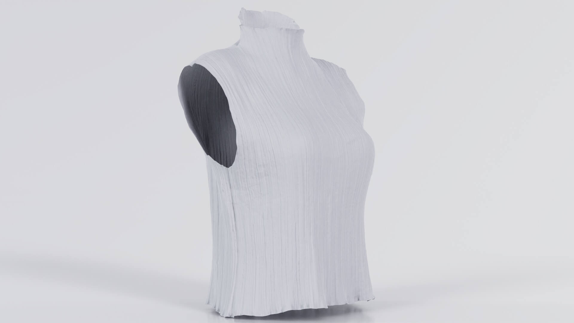 Fragile White Top - 3D Model by Polygonal Miniatures