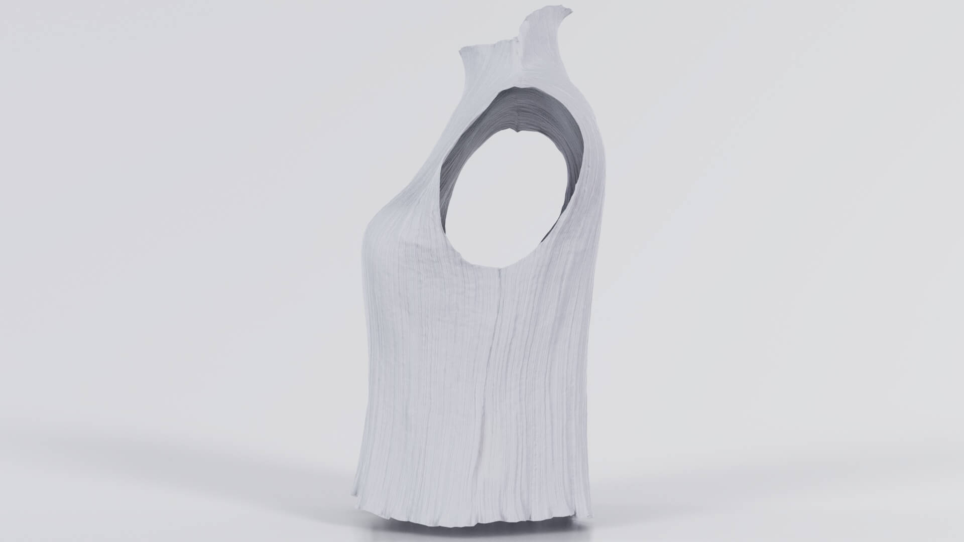 Fragile White Top - 3D Model by Polygonal Miniatures