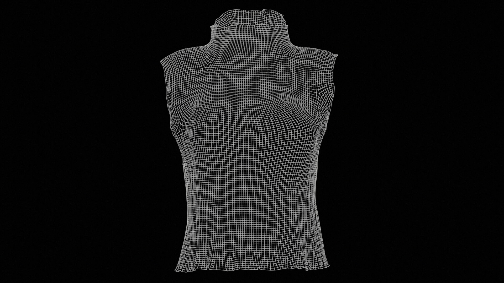 Fragile White Top - 3D Model by Polygonal Miniatures