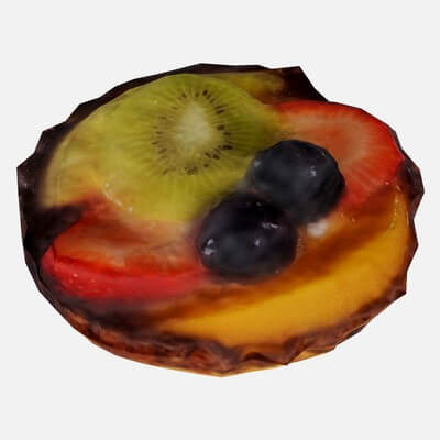 Fruit Cake - 3D Model by Polygonal Miniatures