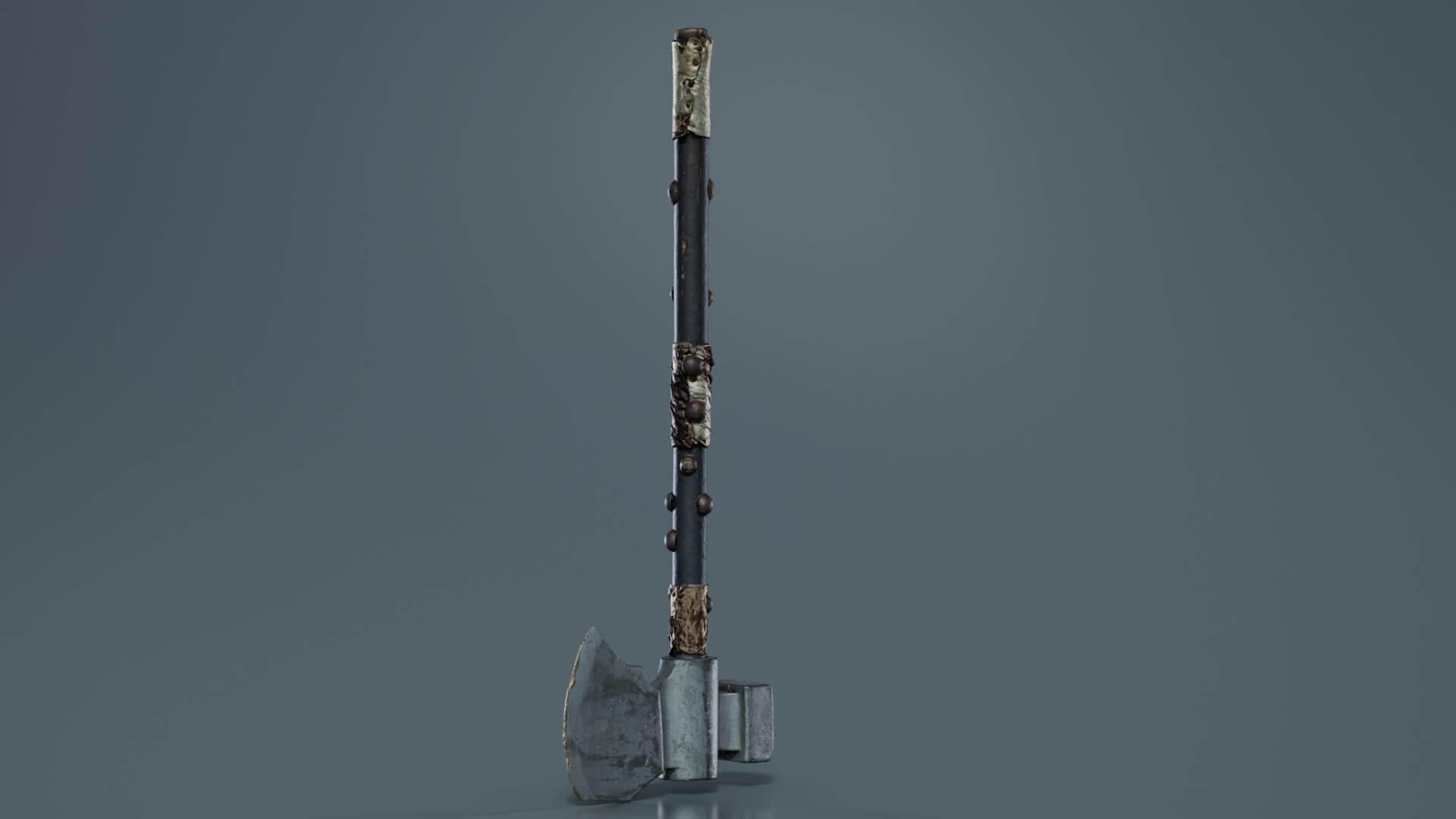 Fur Axe - 3D Model by Polygonal Miniatures