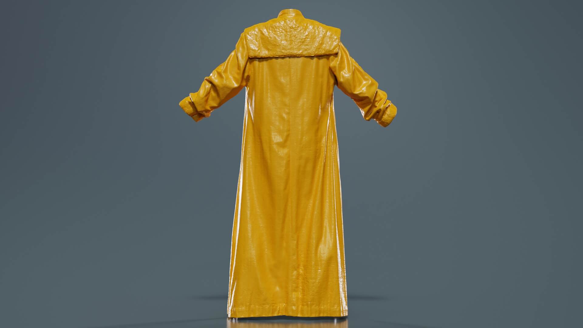 Fur Coat Open - 3D Model by Polygonal Miniatures