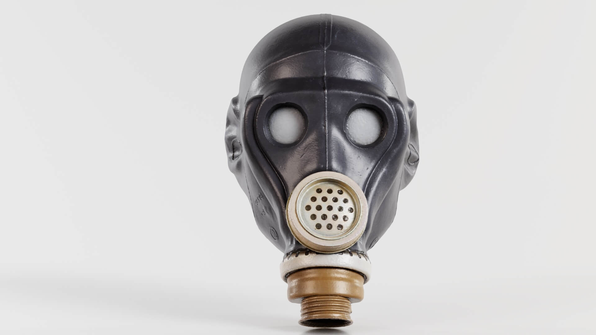 Gasmask - 3D Model by Polygonal Miniatures