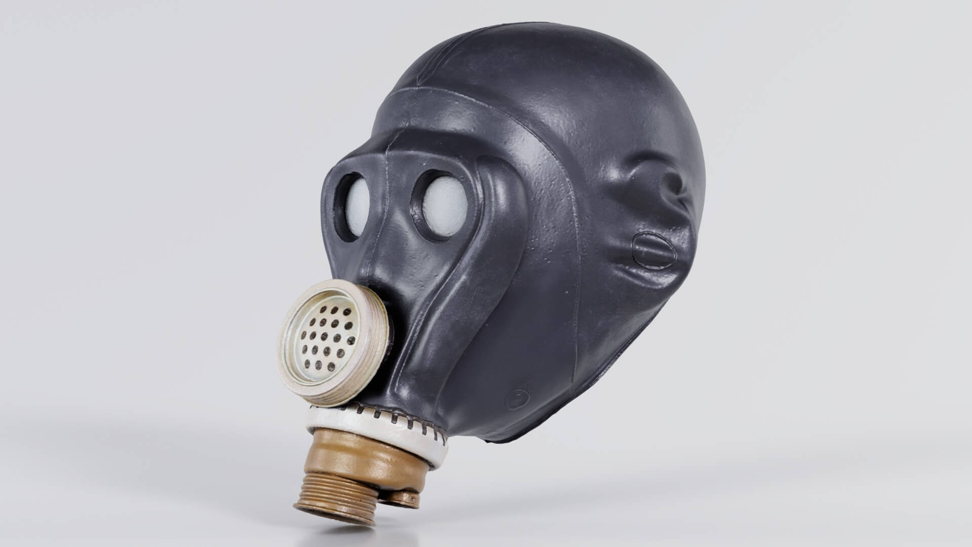 Gasmask - 3D Model by Polygonal Miniatures