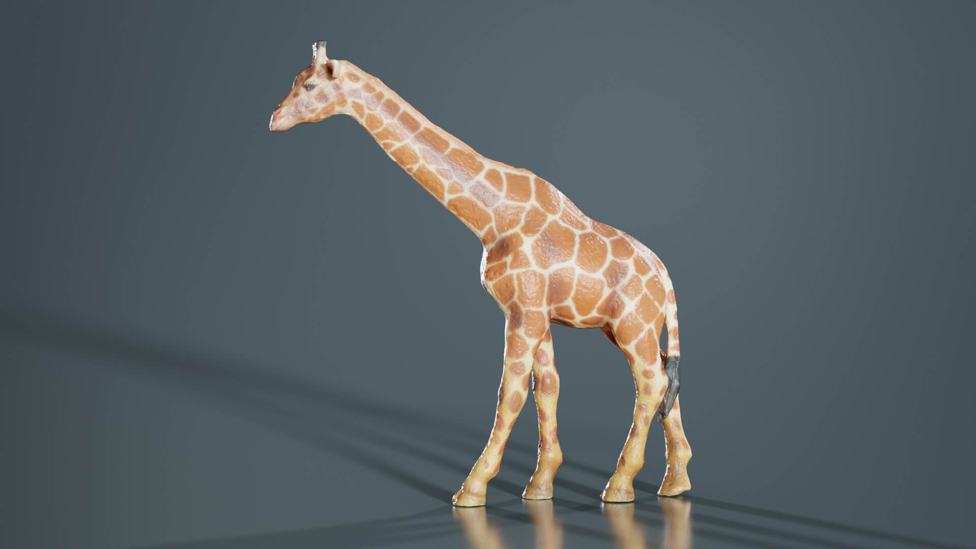 Giraffe - 3D Model by Polygonal Miniatures