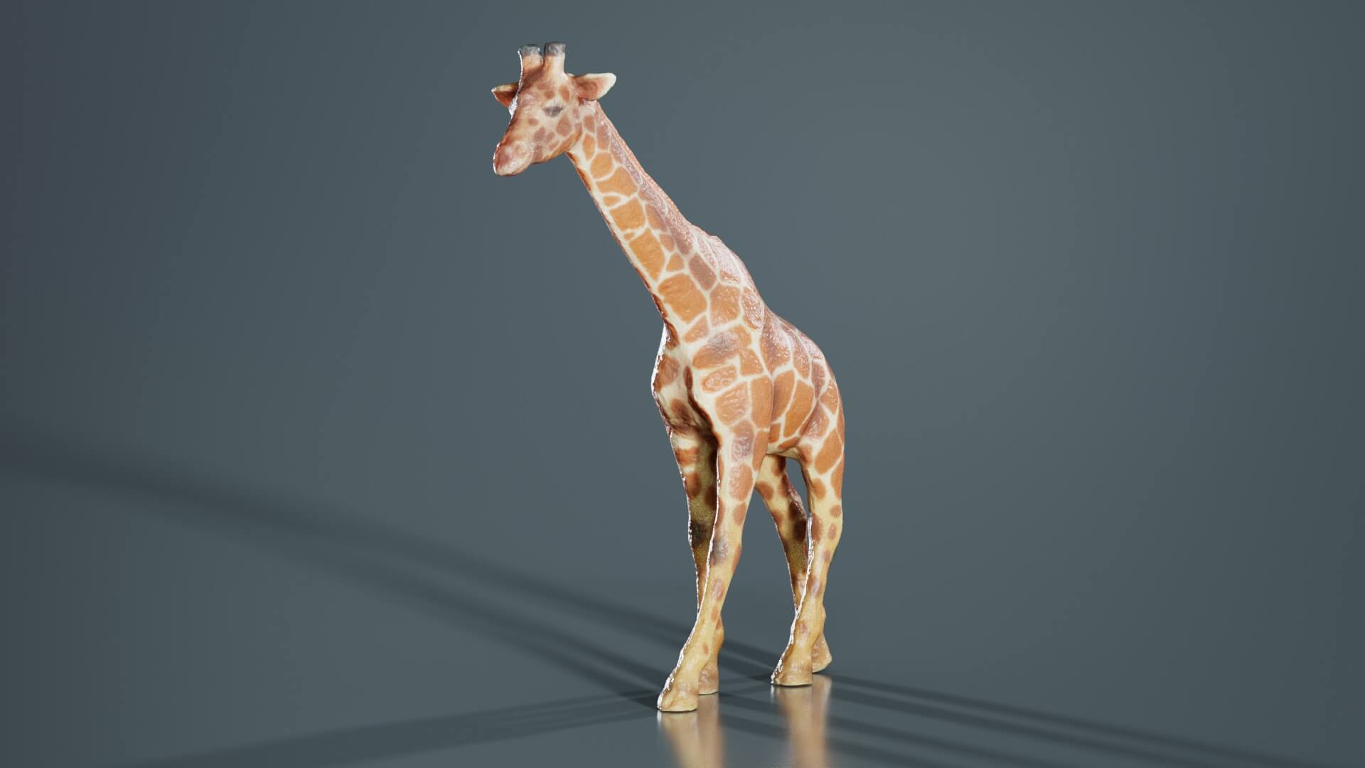 Giraffe - 3D Model by Polygonal Miniatures