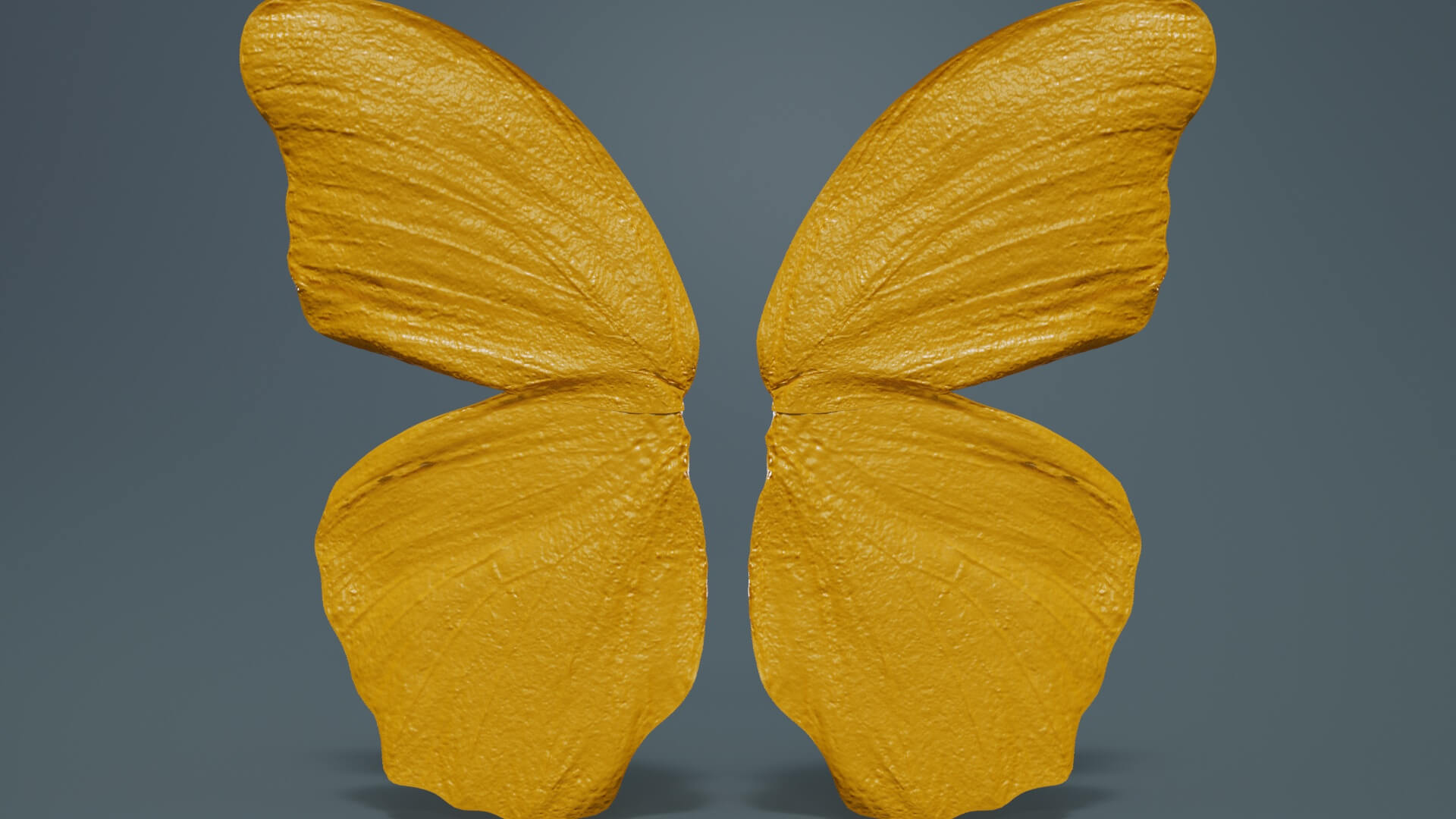 Great Eggfly Hypolimnas Bolina - 3D Model by Polygonal Miniatures