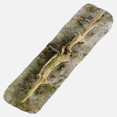 Ground Branch Split - 3D Model by Polygonal Miniatures