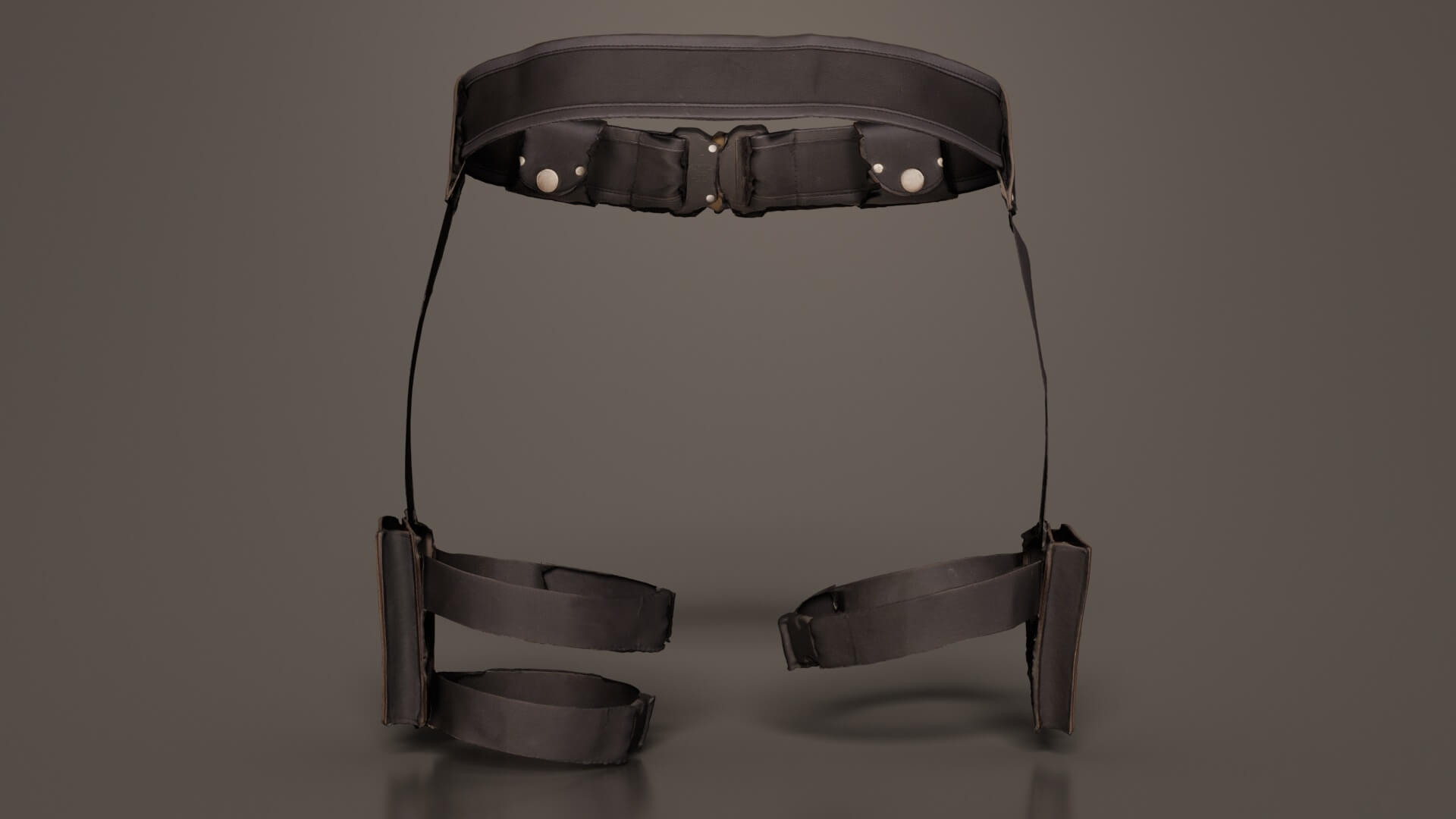 Gun Belt - 3D Model by Polygonal Miniatures