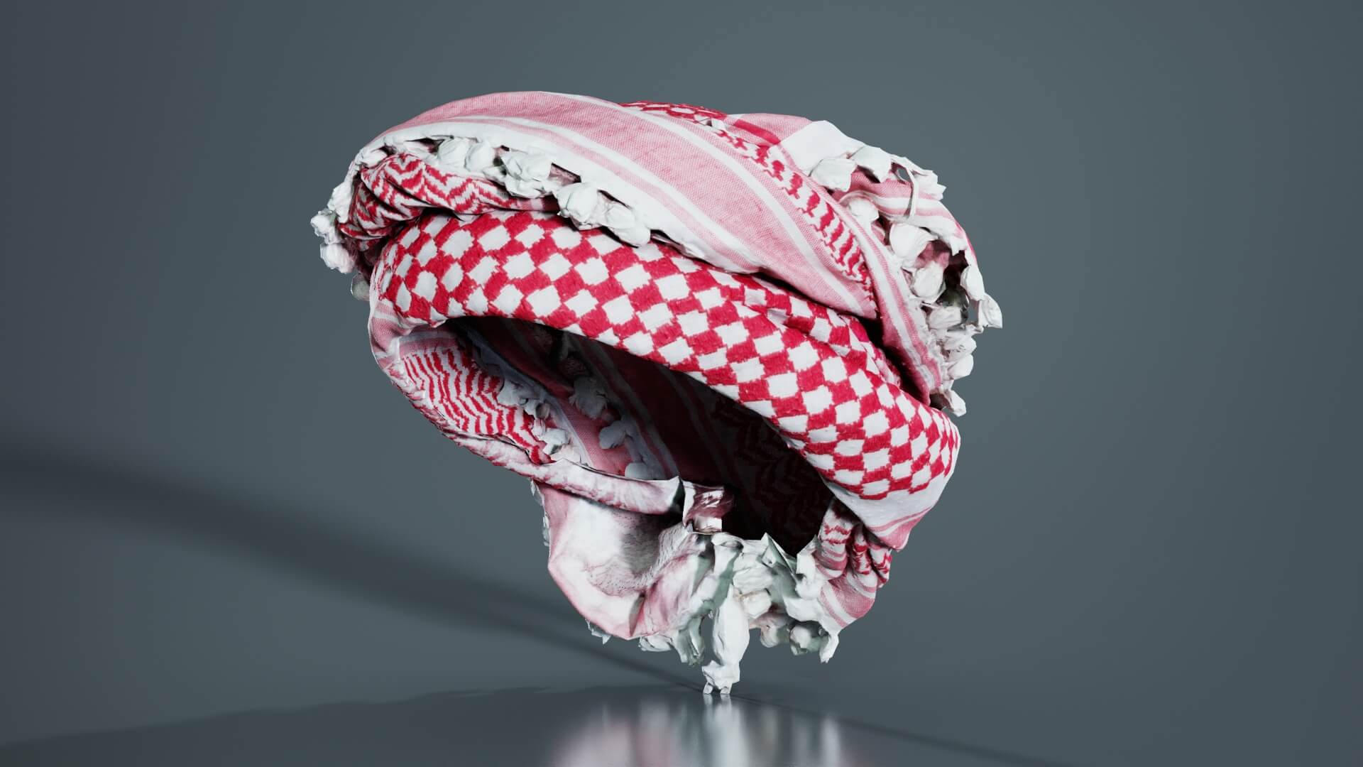 Headscarf Double - 3D Model by Polygonal Miniatures