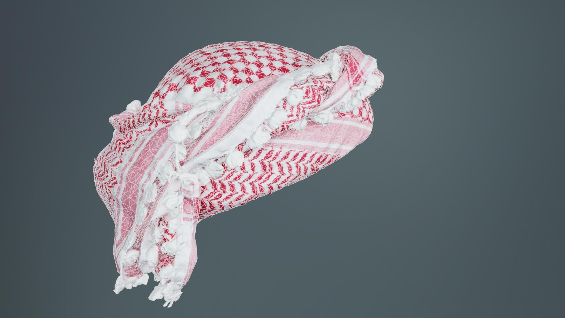 Headscarf Double - 3D Model by Polygonal Miniatures