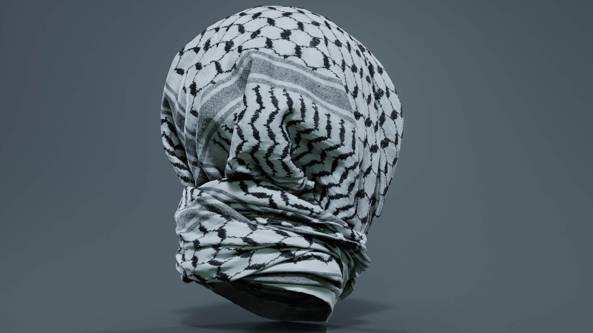 Headscarf Nice and Warm - 3D Model by Polygonal Miniatures