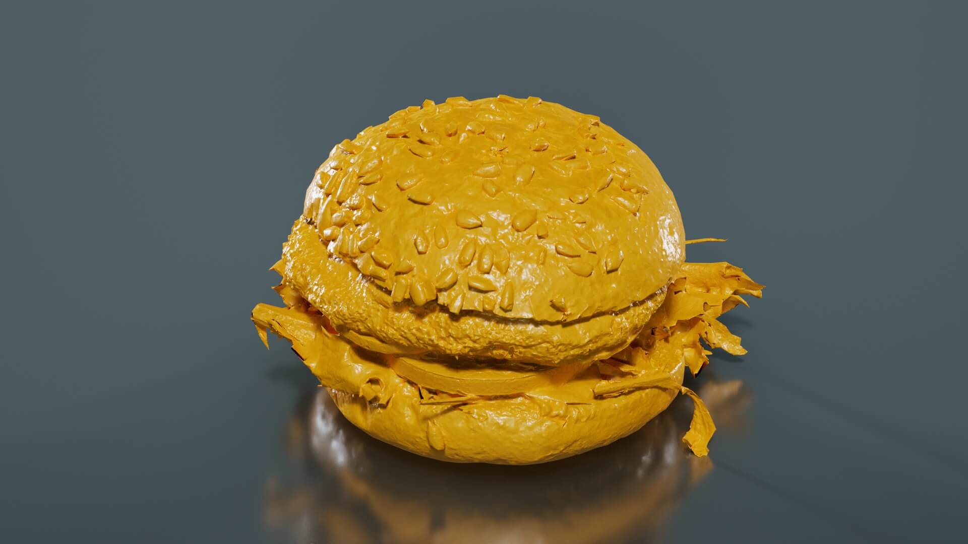 Healthy Burger - 3D Model by Polygonal Miniatures