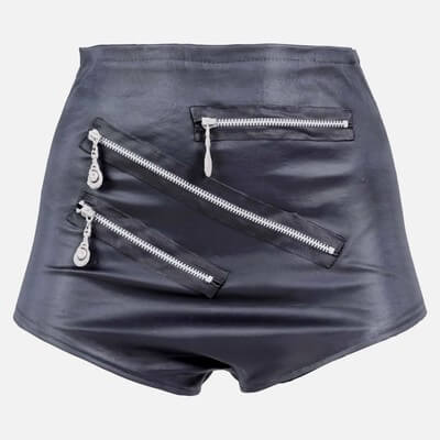 Highwaist Three Zipper Shorts - 3D Model by Polygonal Miniatures