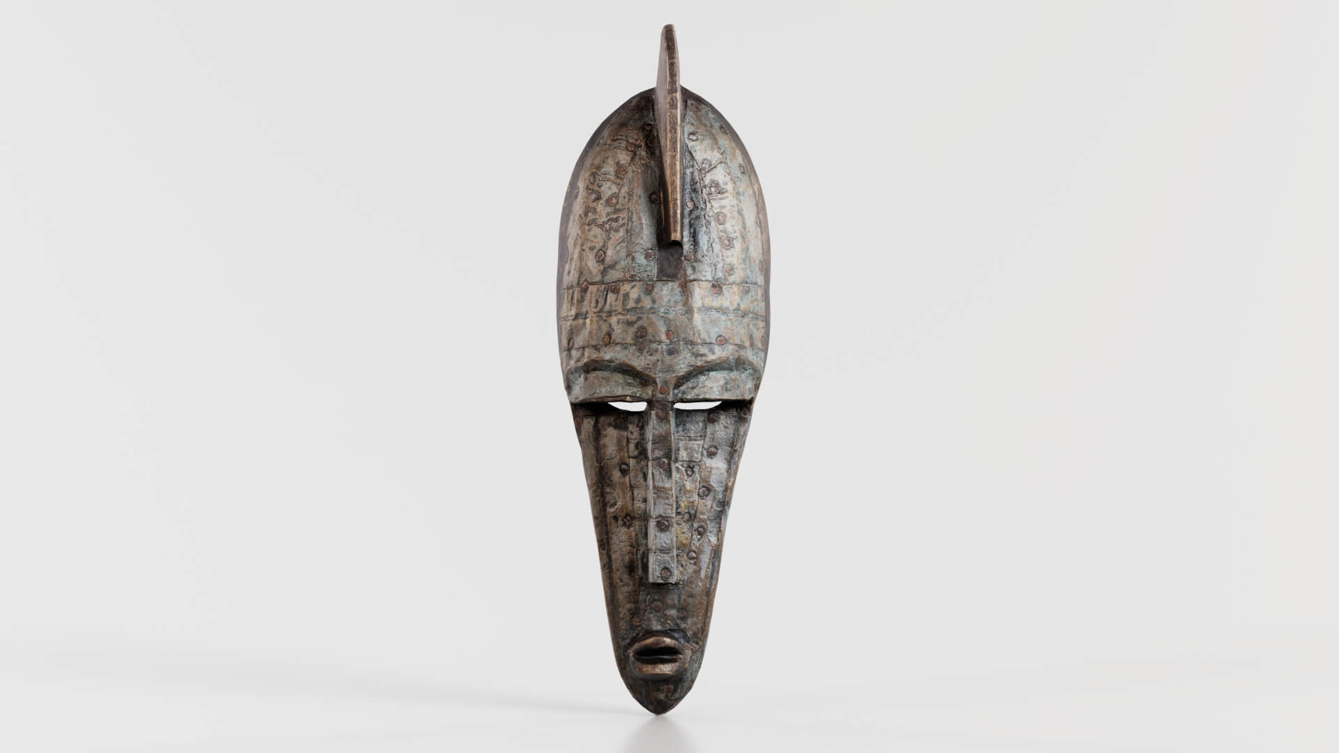 Iron Mask - 3D Model by Polygonal Miniatures