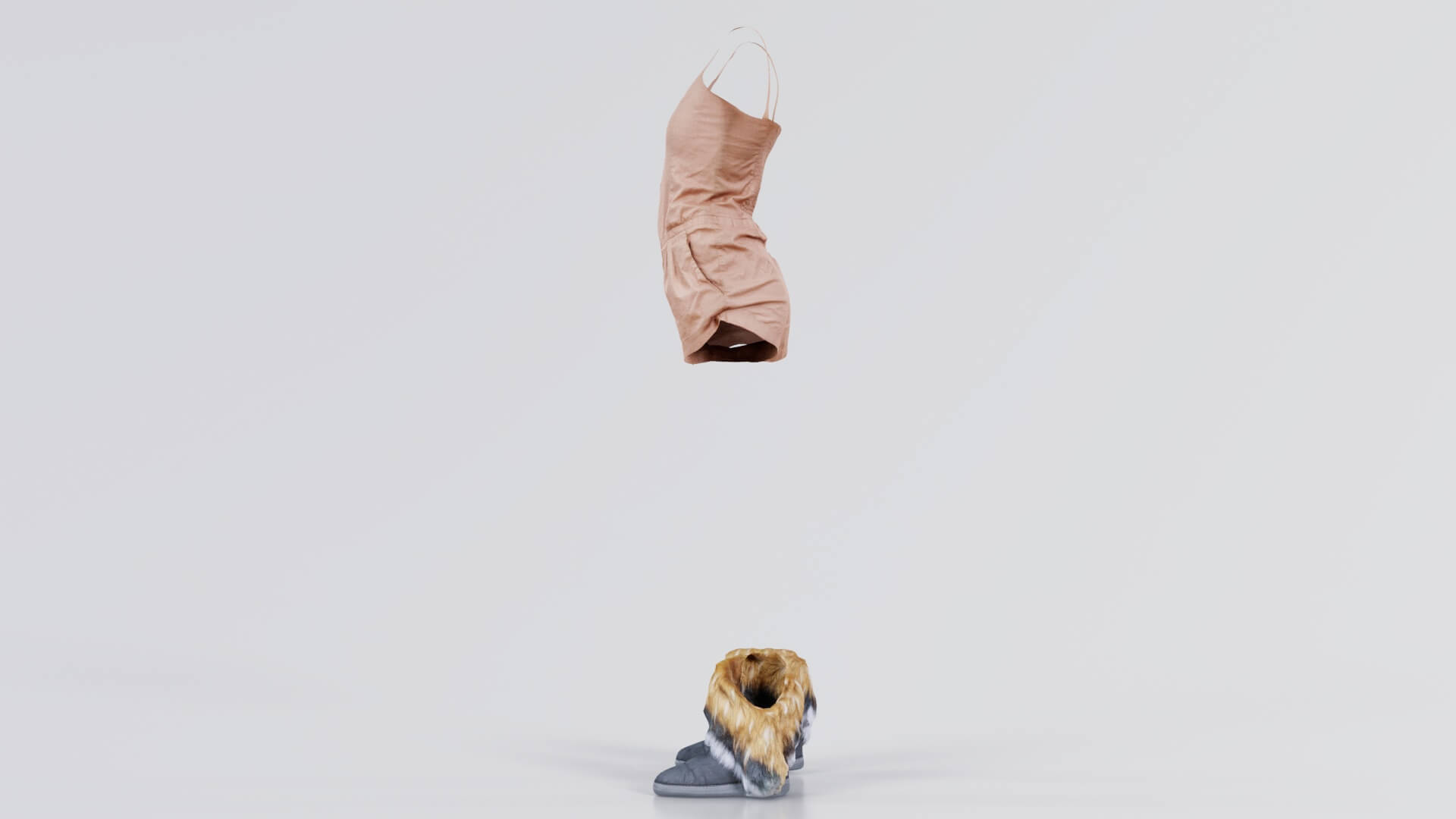 Jumpsuit Fluff - 3D Model by Polygonal Miniatures