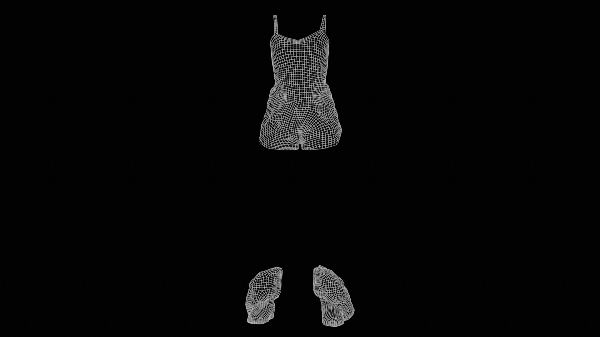 Jumpsuit Fluff - 3D Model by Polygonal Miniatures