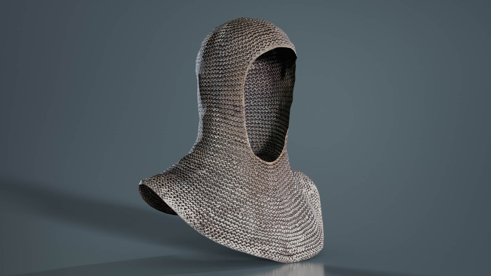 Knight Malien Headwear - 3D Model by Polygonal Miniatures