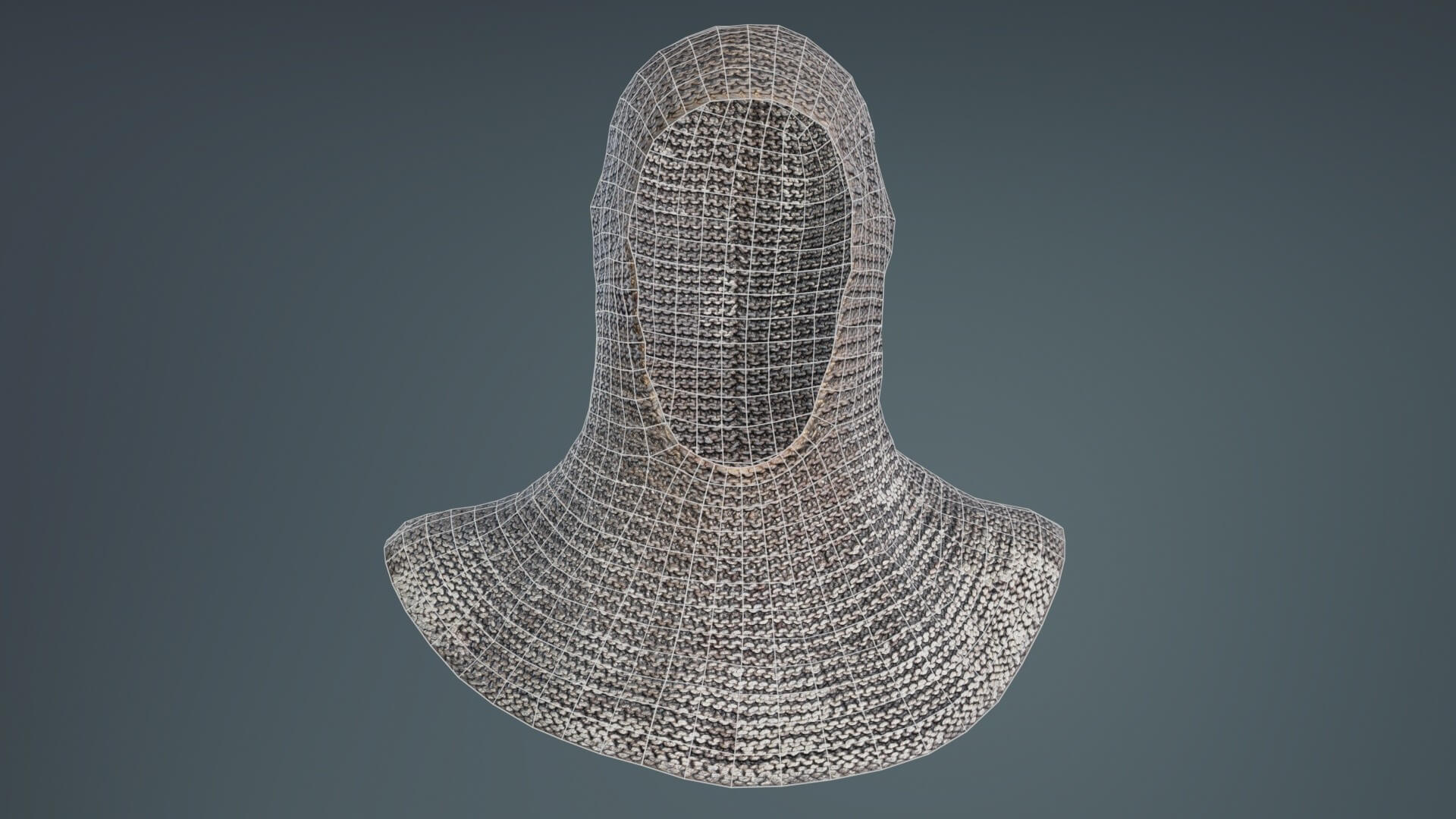 Knight Malien Headwear - 3D Model by Polygonal Miniatures