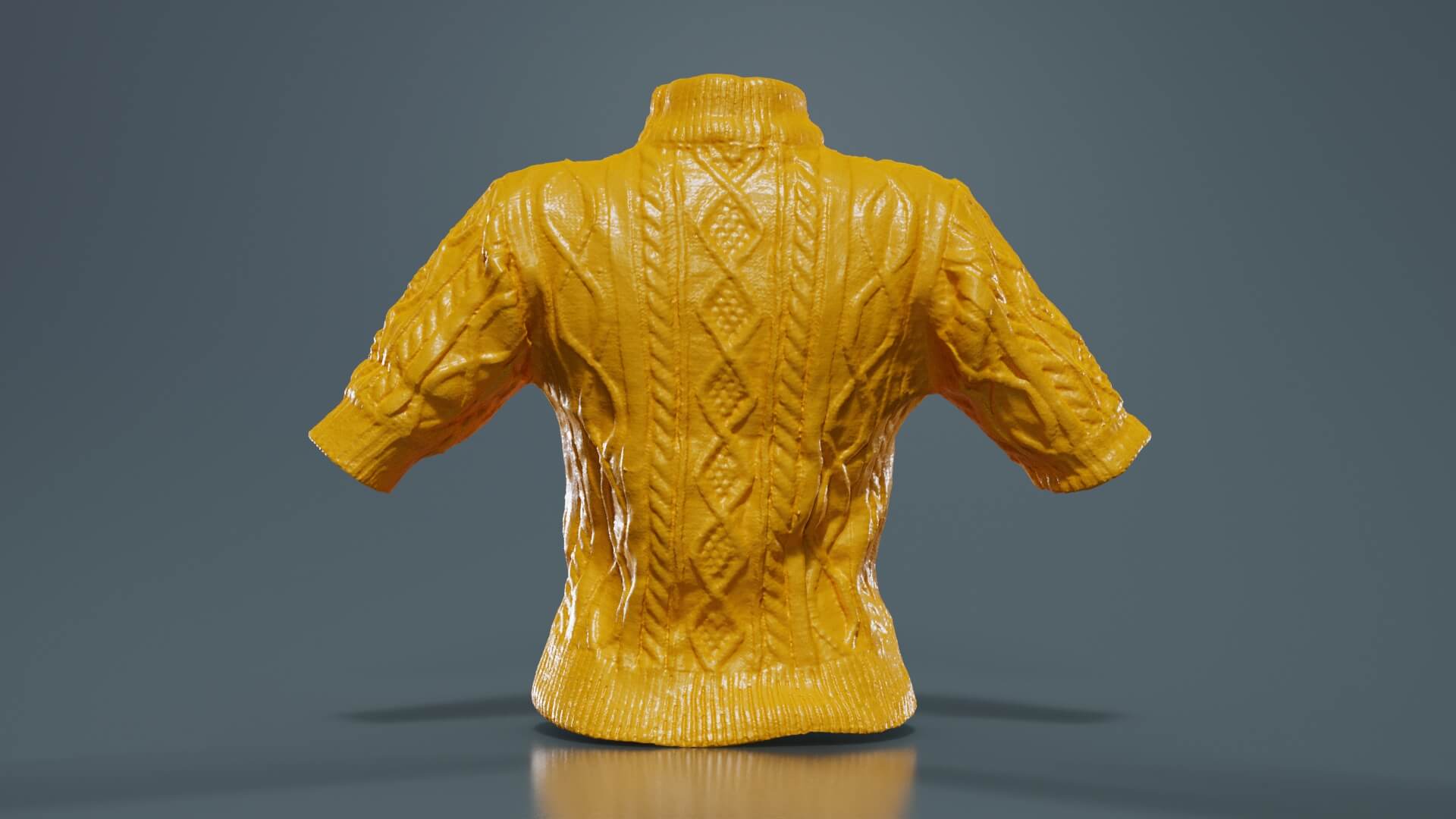 Knit Pull Top - 3D Model by Polygonal Miniatures
