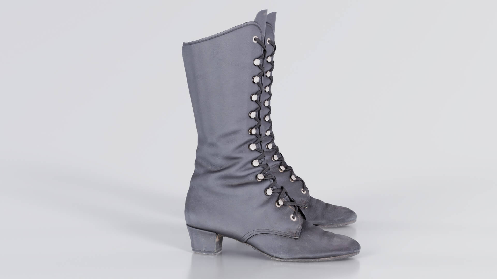 Laced Boot - 3D Model by Polygonal Miniatures