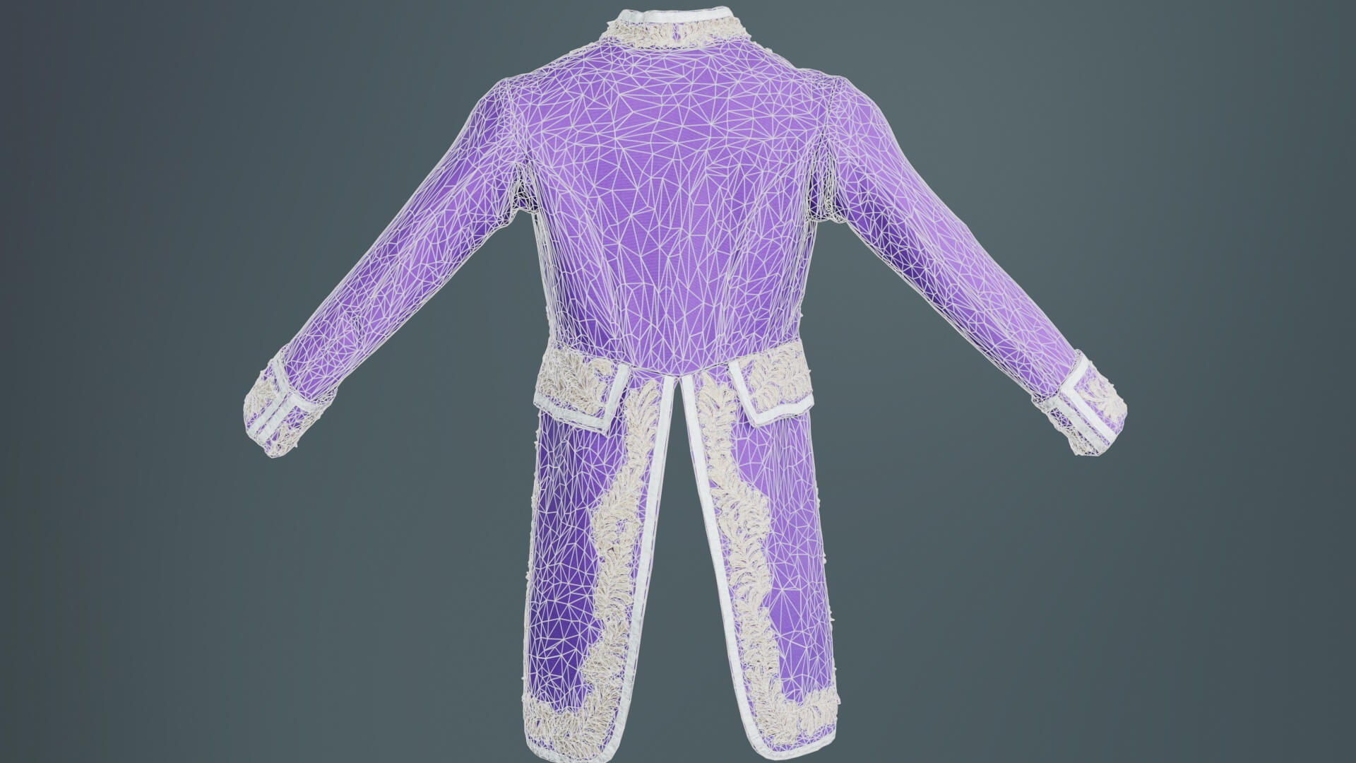 Lackey Jacket Alt - 3D Model by Polygonal Miniatures