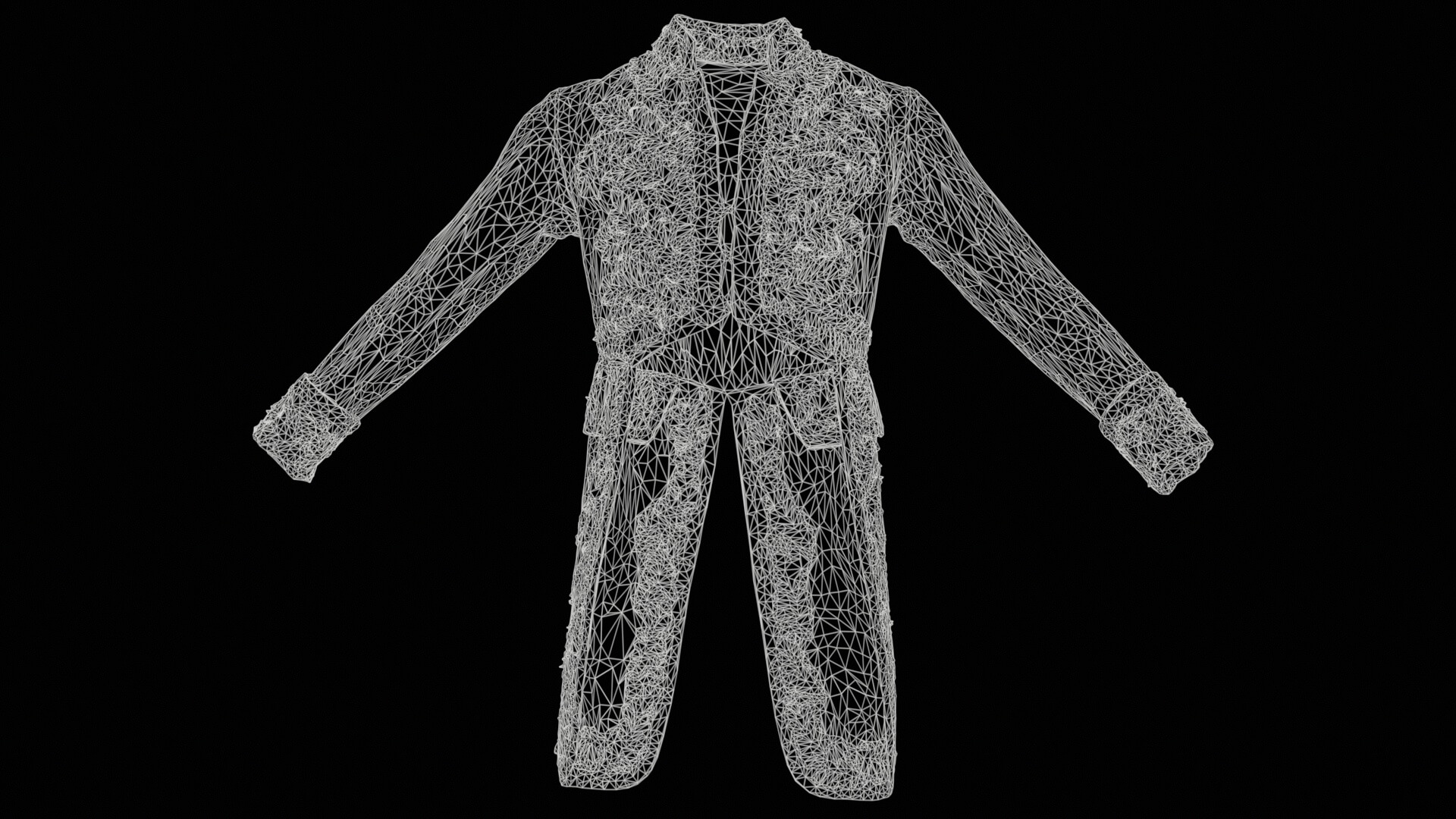 Lackey Jacket Alt - 3D Model by Polygonal Miniatures