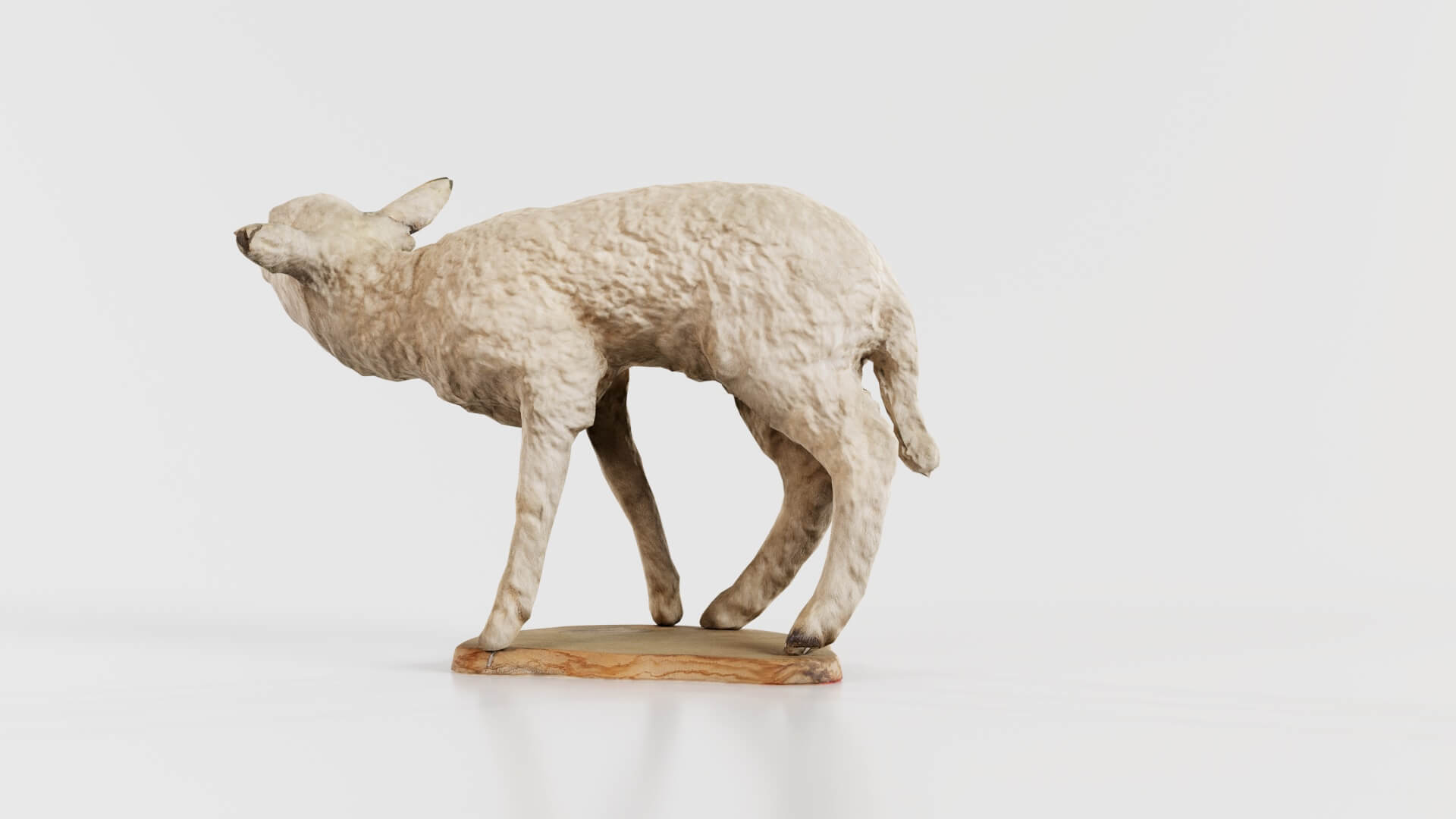 Baby Lamb Mutton - 3D Model by Polygonal Miniatures