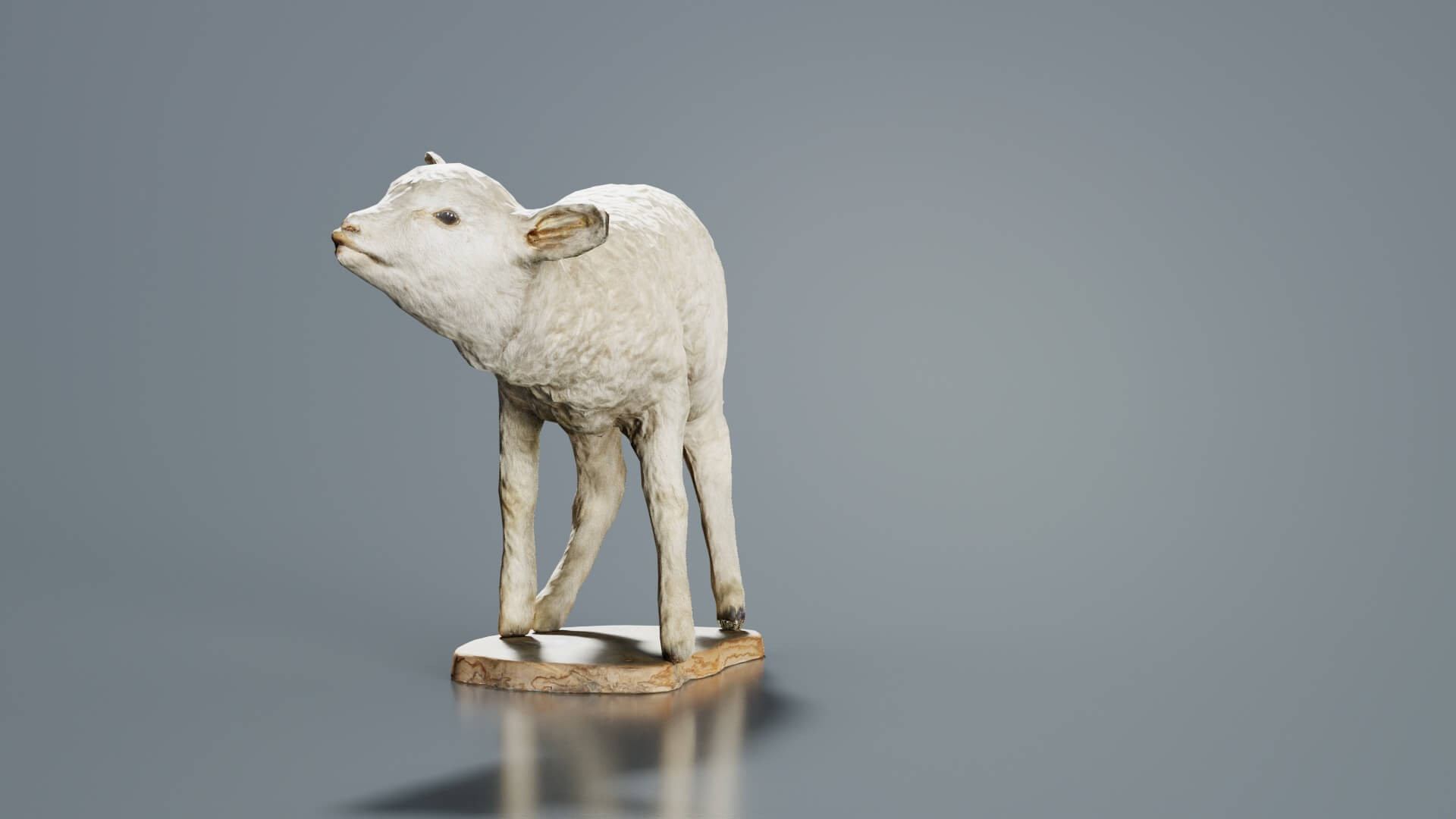 Baby Lamb Mutton - 3D Model by Polygonal Miniatures