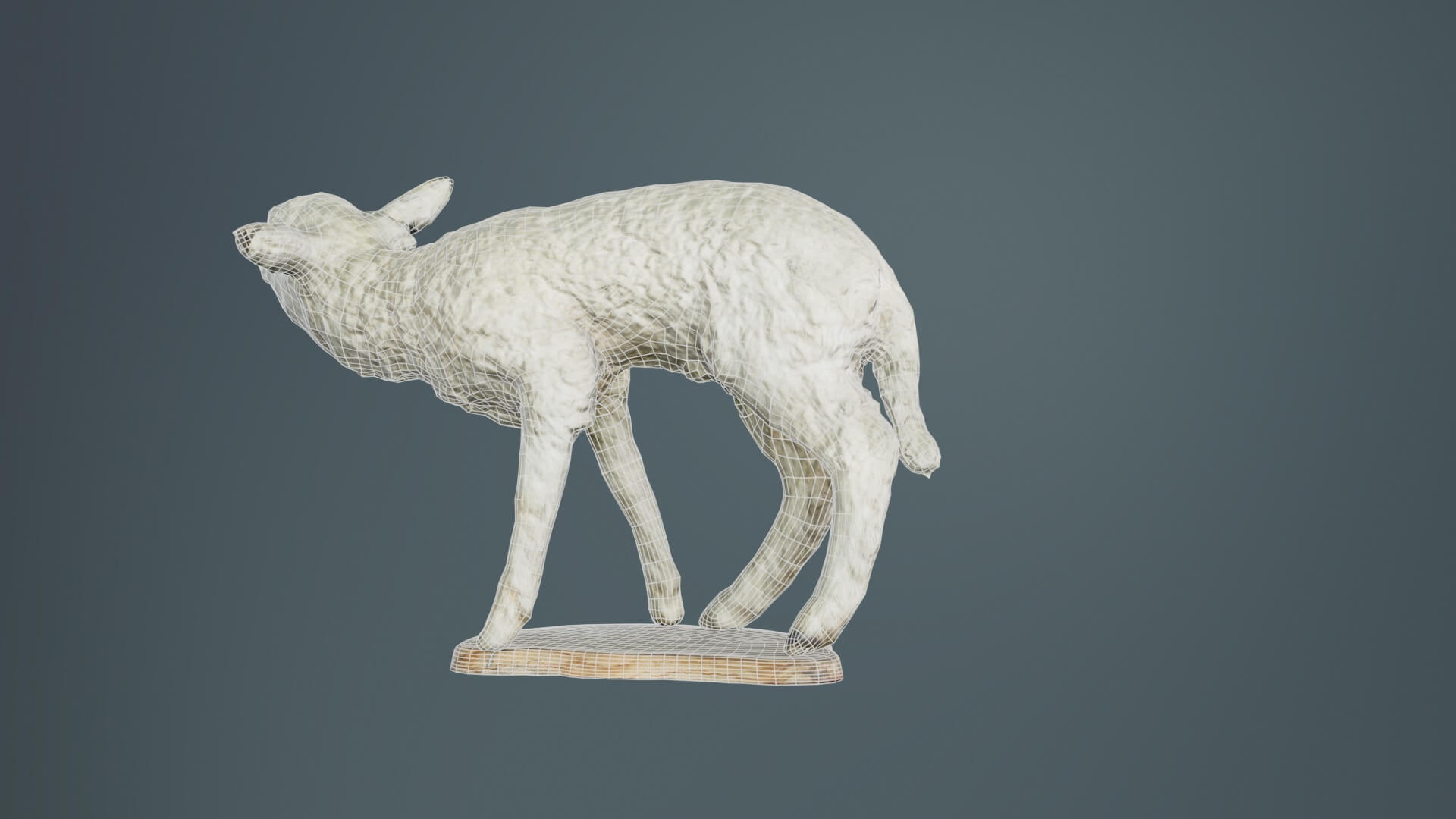 Baby Lamb Mutton - 3D Model by Polygonal Miniatures