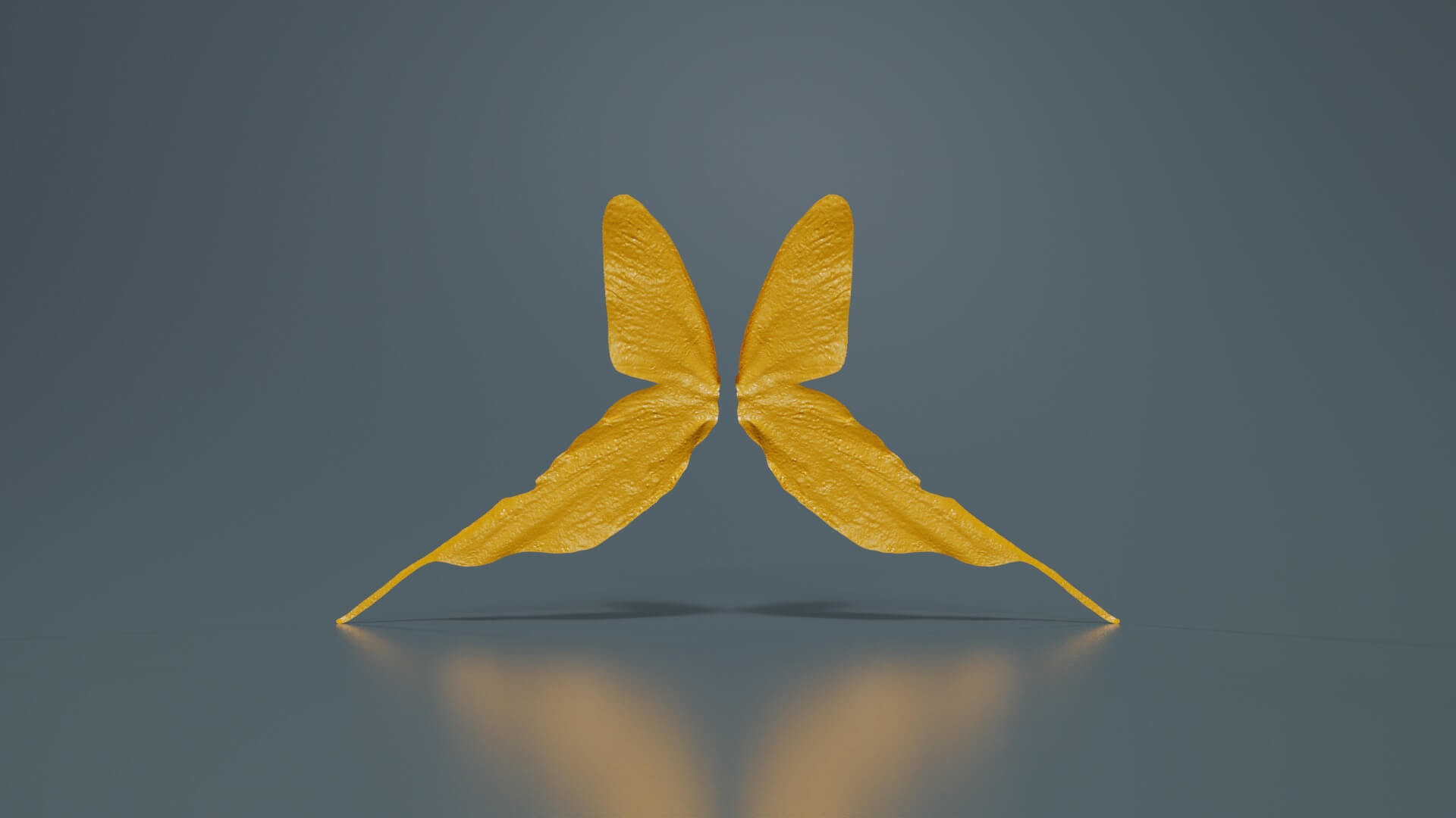 Lamproptera Meges Green Dragontail - 3D Model by Polygonal Miniatures
