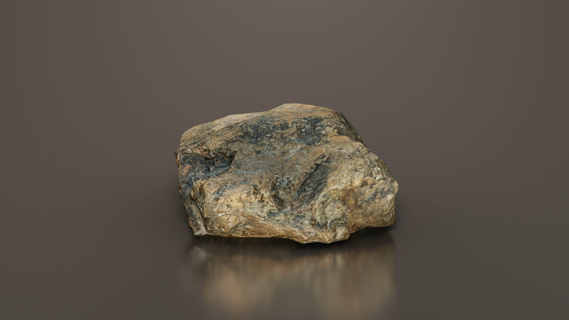 Large Rock - 3D Model by Polygonal Miniatures