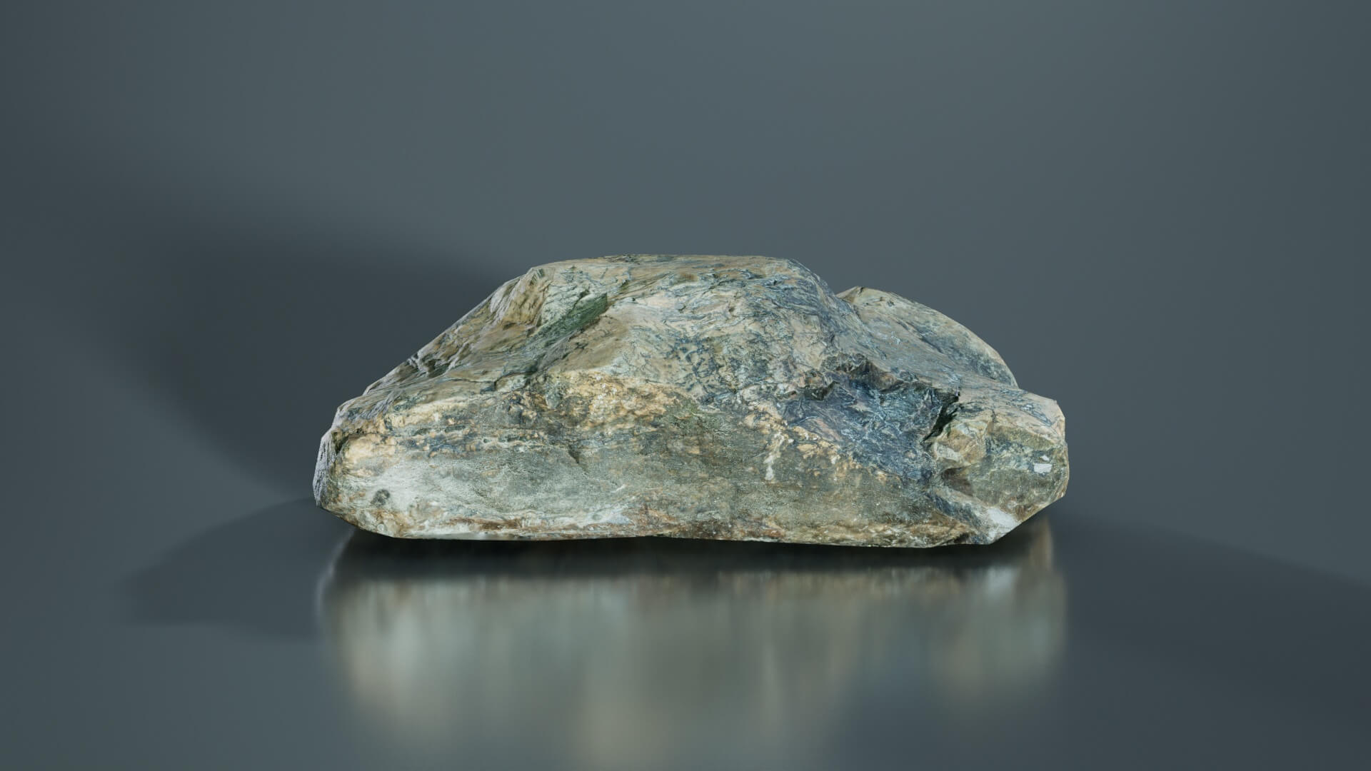 Large Rock - 3D Model by Polygonal Miniatures